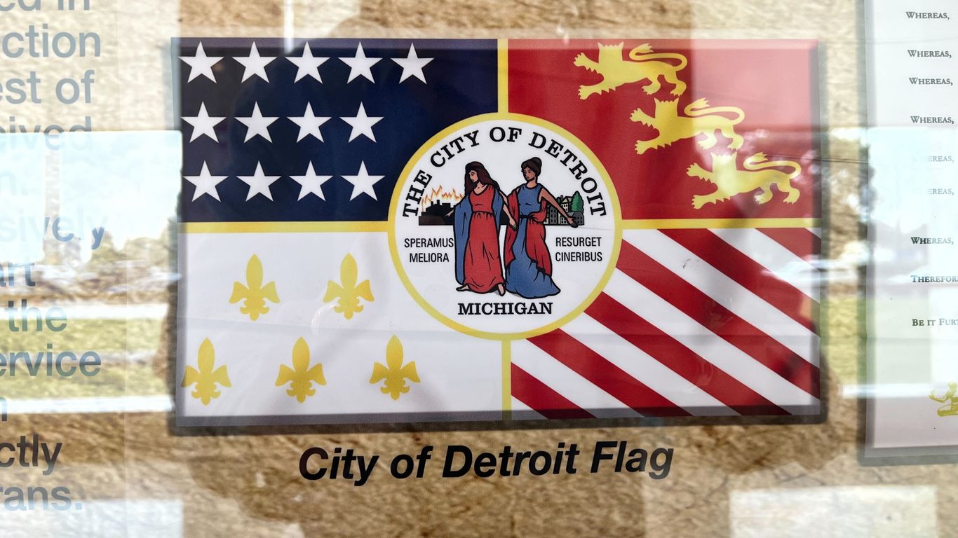 How would you make Detroit's flag more iconic? - Axios Detroit