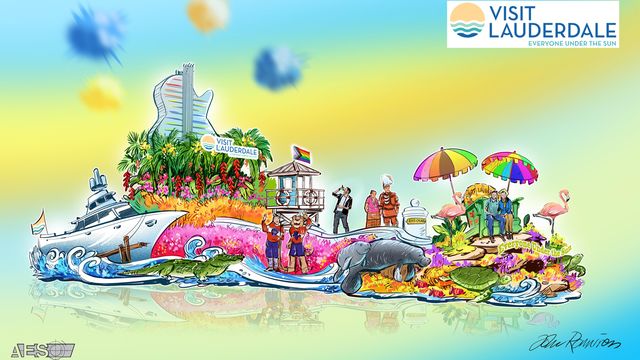 Boward County spends $790K on Rose Parade float - Axios Miami