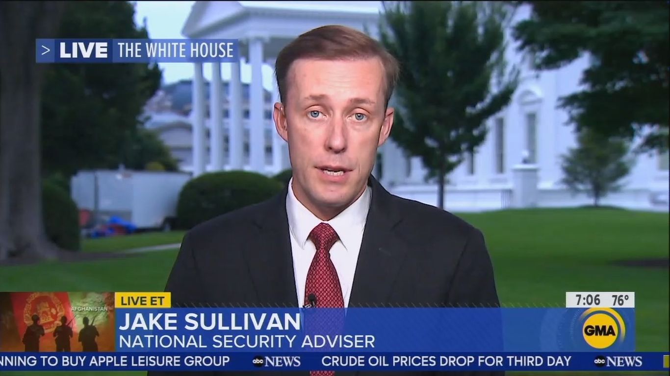 Jake Sullivan: Biden didn't think it was "inevitable" Taliban would ...