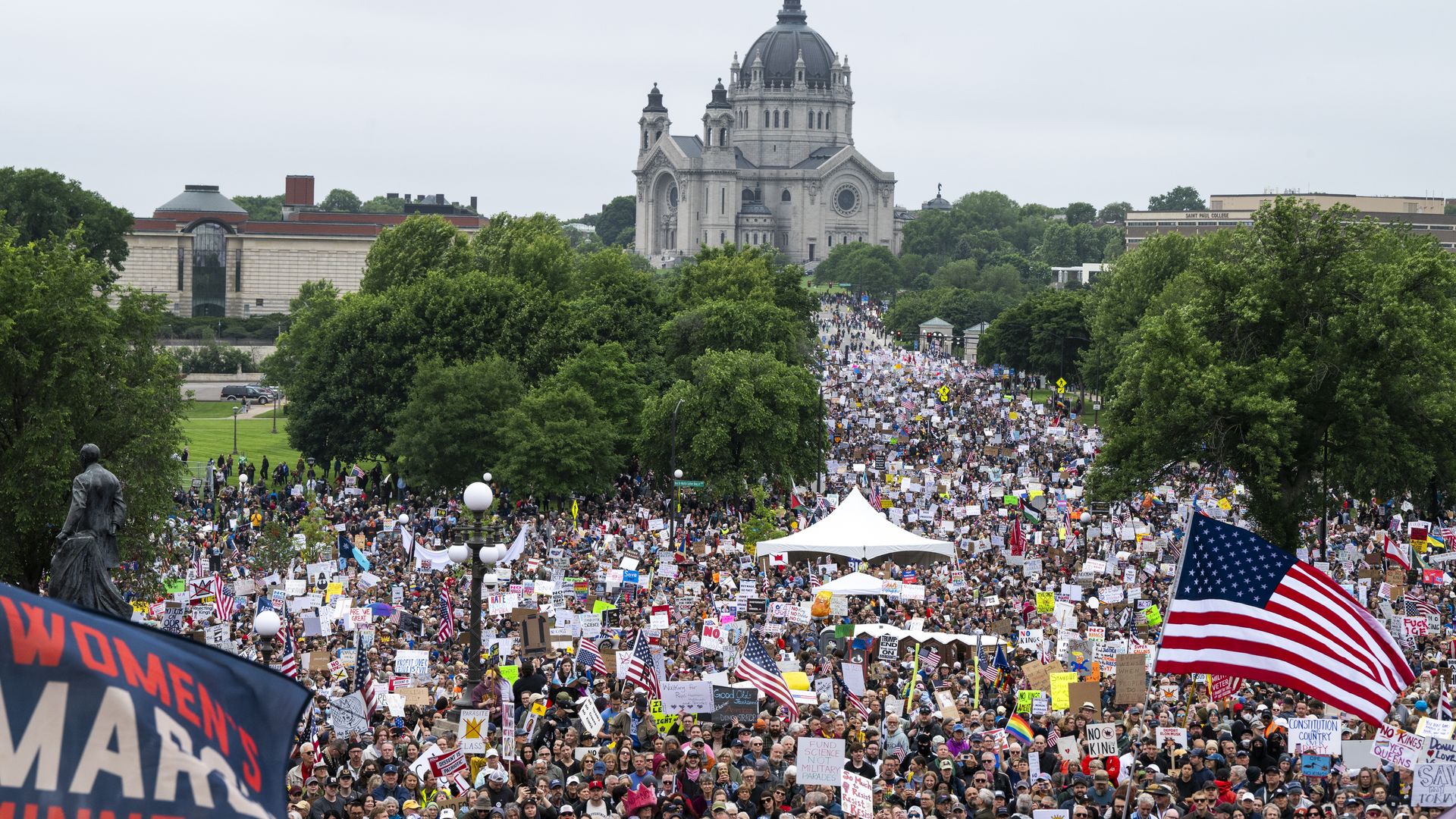 "No Kings" anti-Trump protests draw millions, in photos