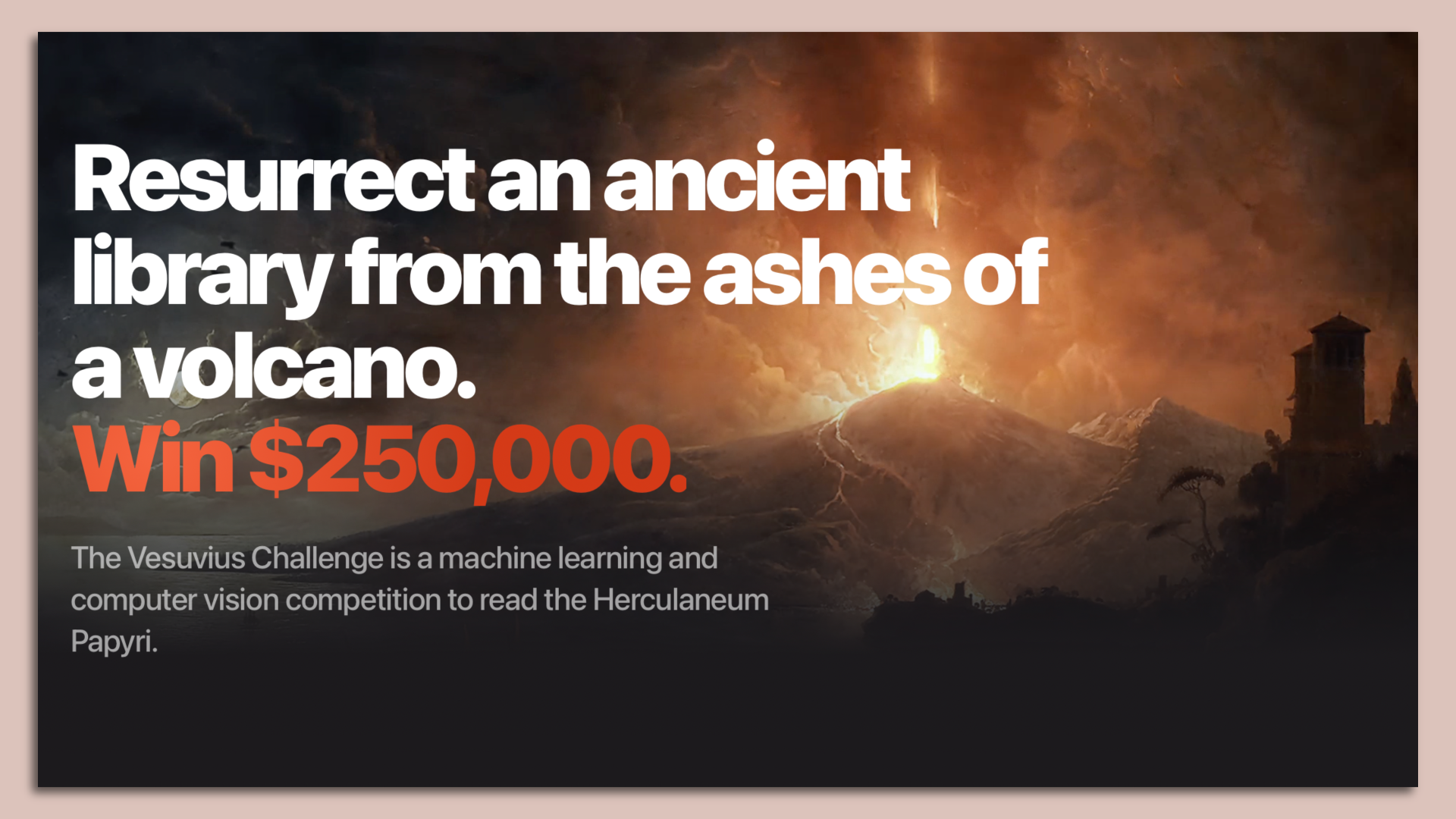 $250K offered to decode ancient Roman scrolls