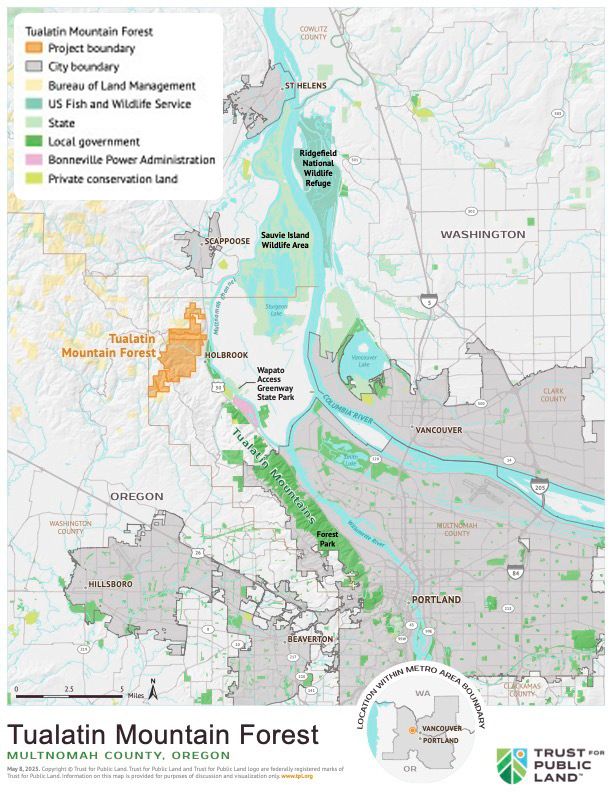 Oregon State's new research forest means miles of new public trails for ...
