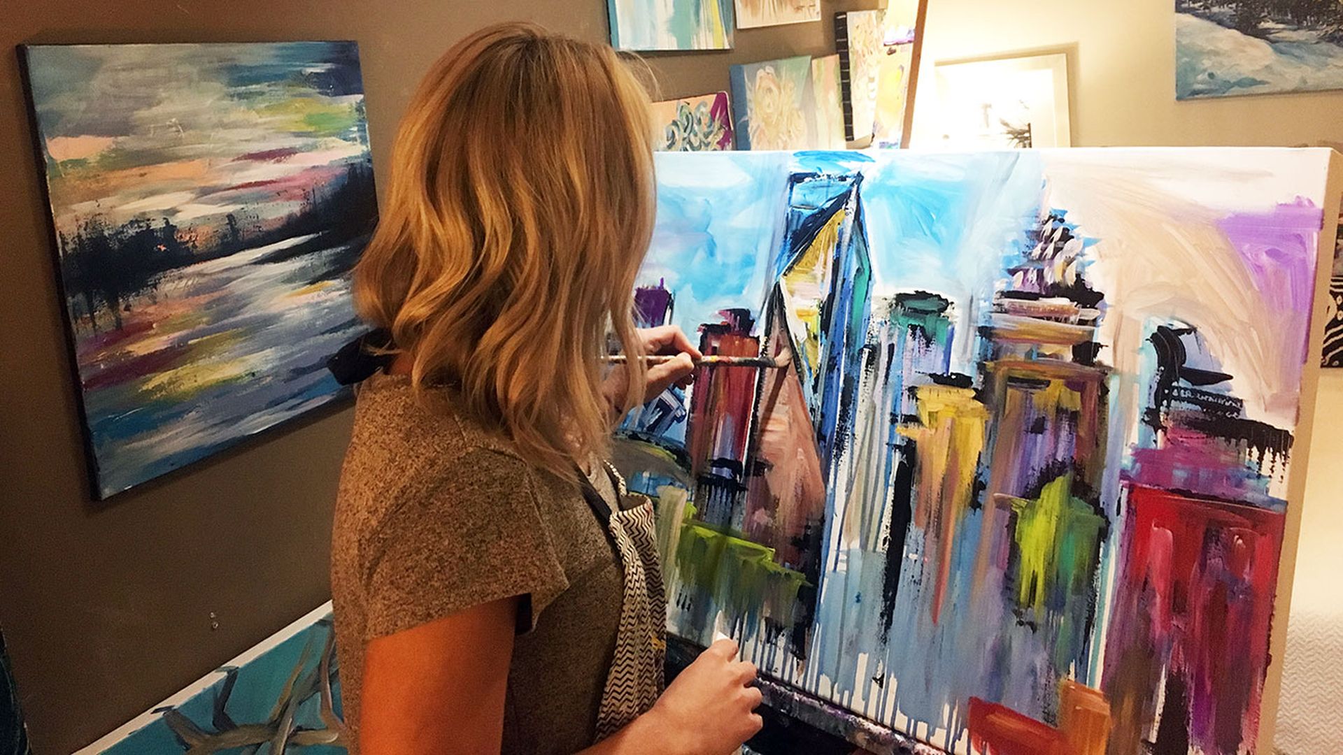 How one Charlotte artist managed to quit her job and replace her ...