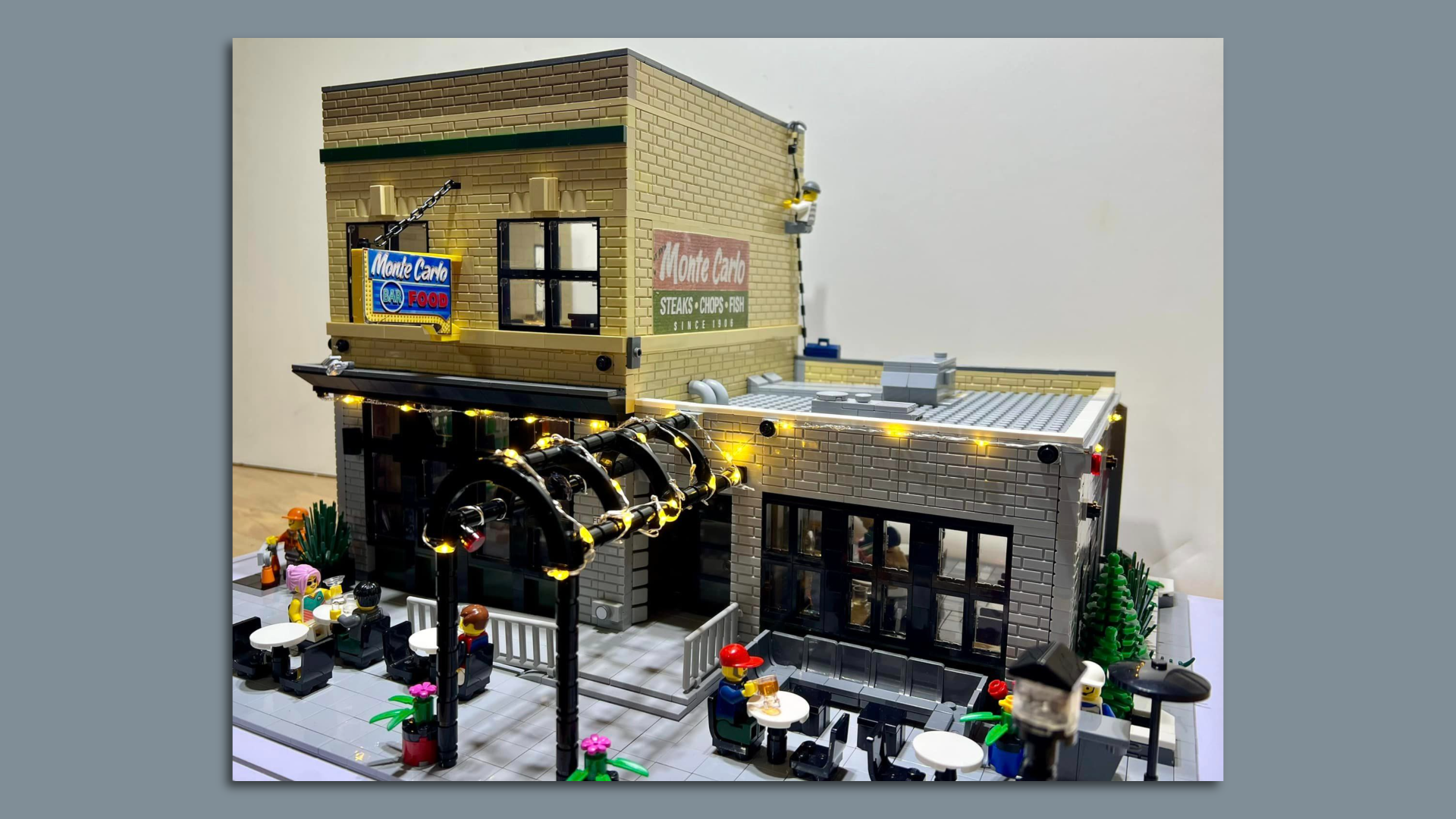 Minneapolis Lego builder's latest masterpiece: The Monte Carlo - Axios ...