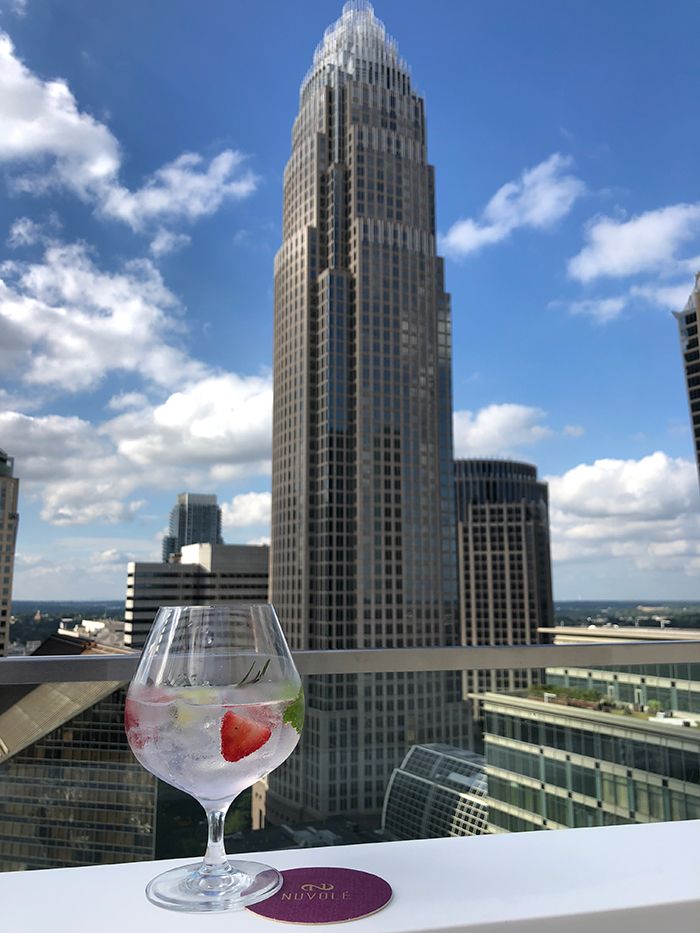 Nuvolé, a swanky rooftop bar and lounge, is now open on the 22nd floor ...