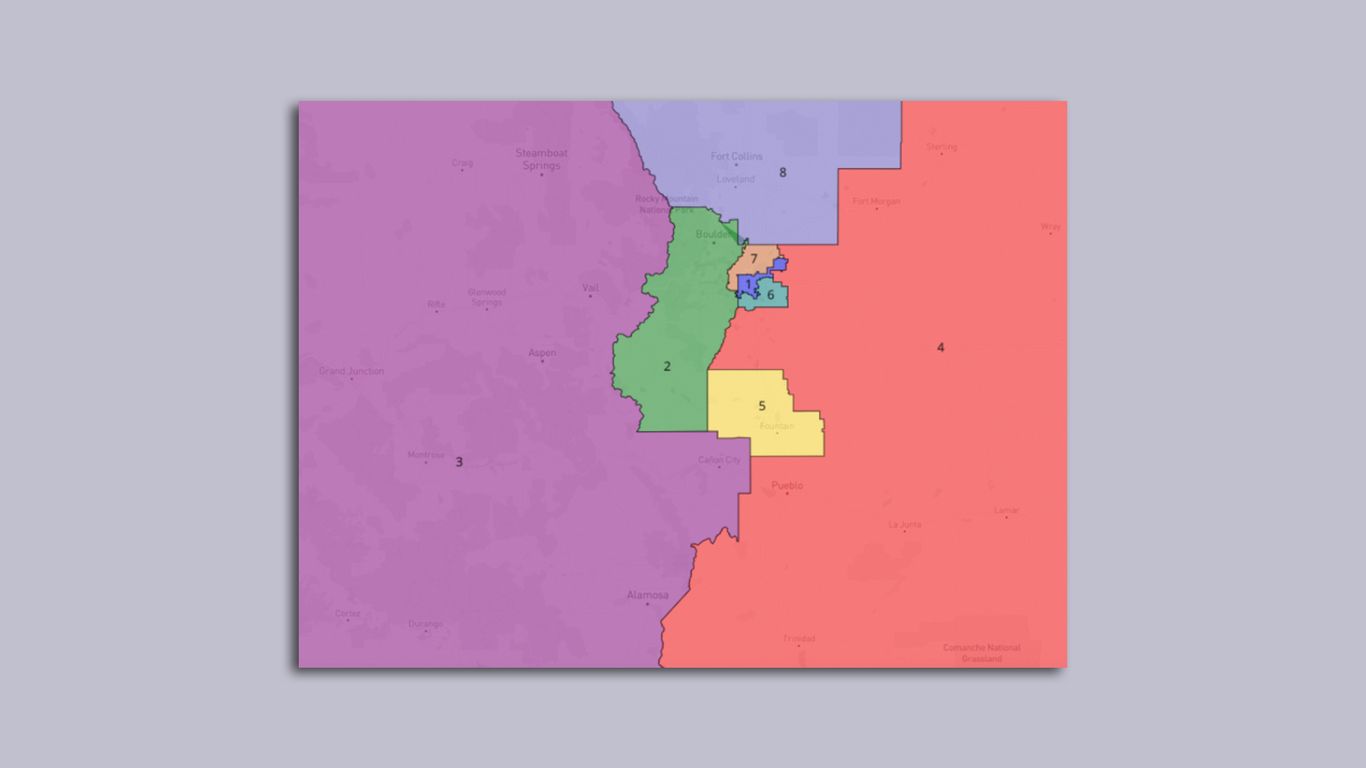 Jockeying begins for Colorado's new 8th Congressional District - Axios ...