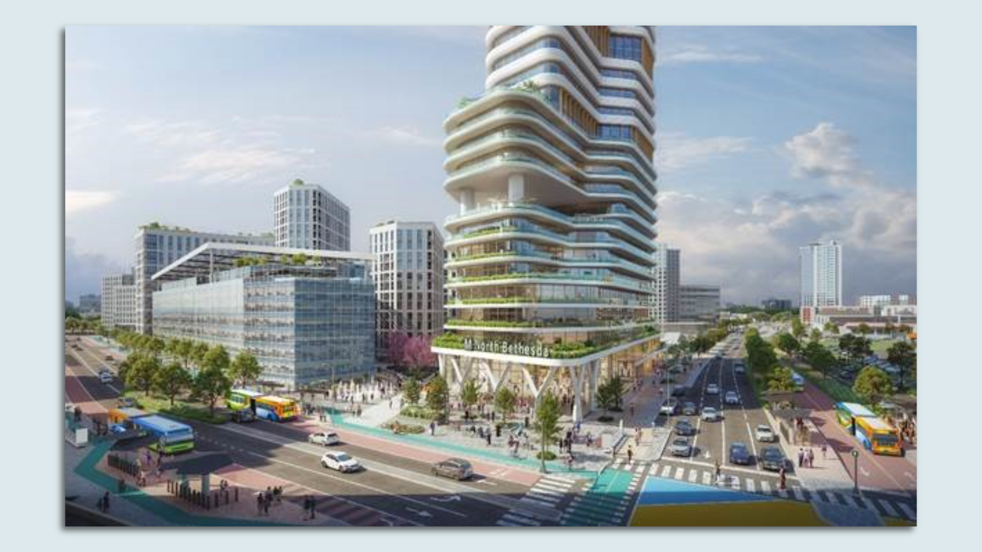 Metro unveils North Bethesda Metro station redevelopment project ...