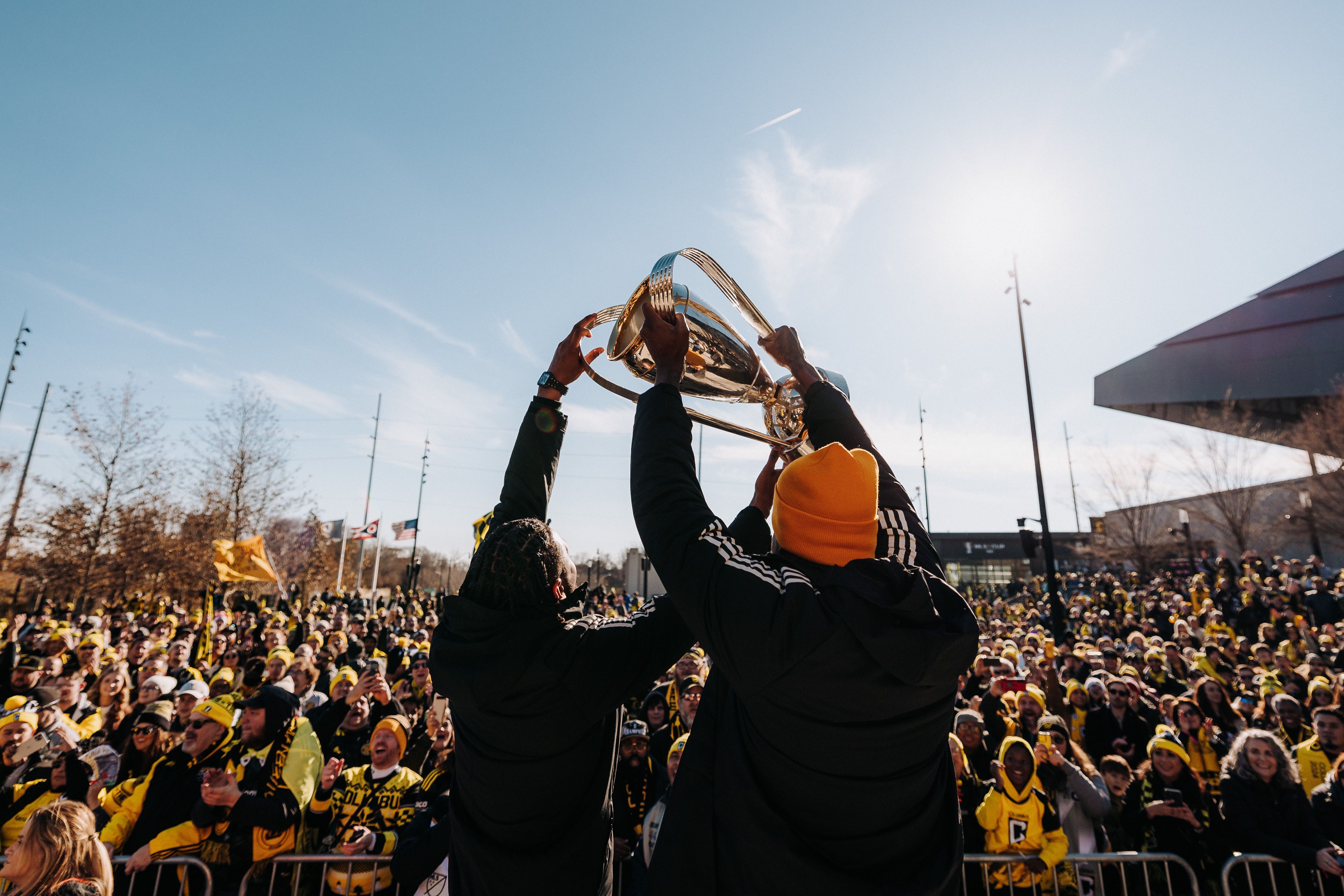 Columbus Crew parade caps off 2023 championship season - Axios Columbus