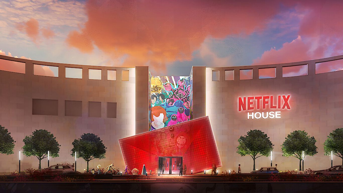 Netflix to launch mega stores in two U.S. malls