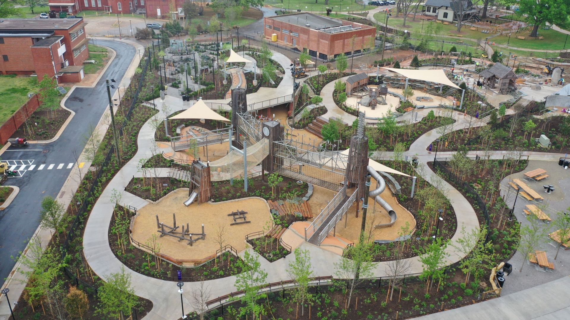 Raleigh's Gipson Play Plaza will open in June amid wave of new parks in ...