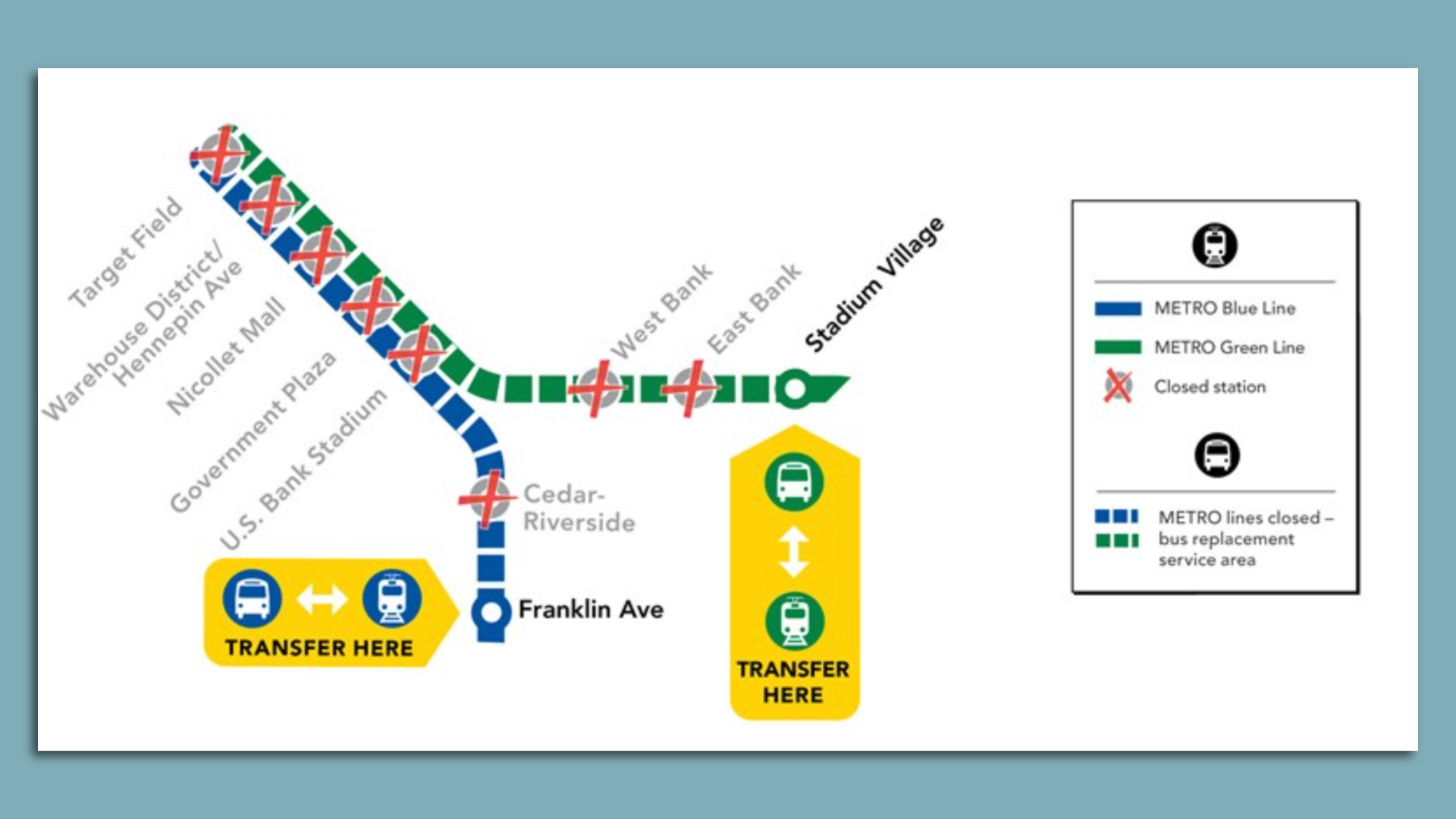 Downtown Minneapolis Light Rail stops to close Wednesday night through ...
