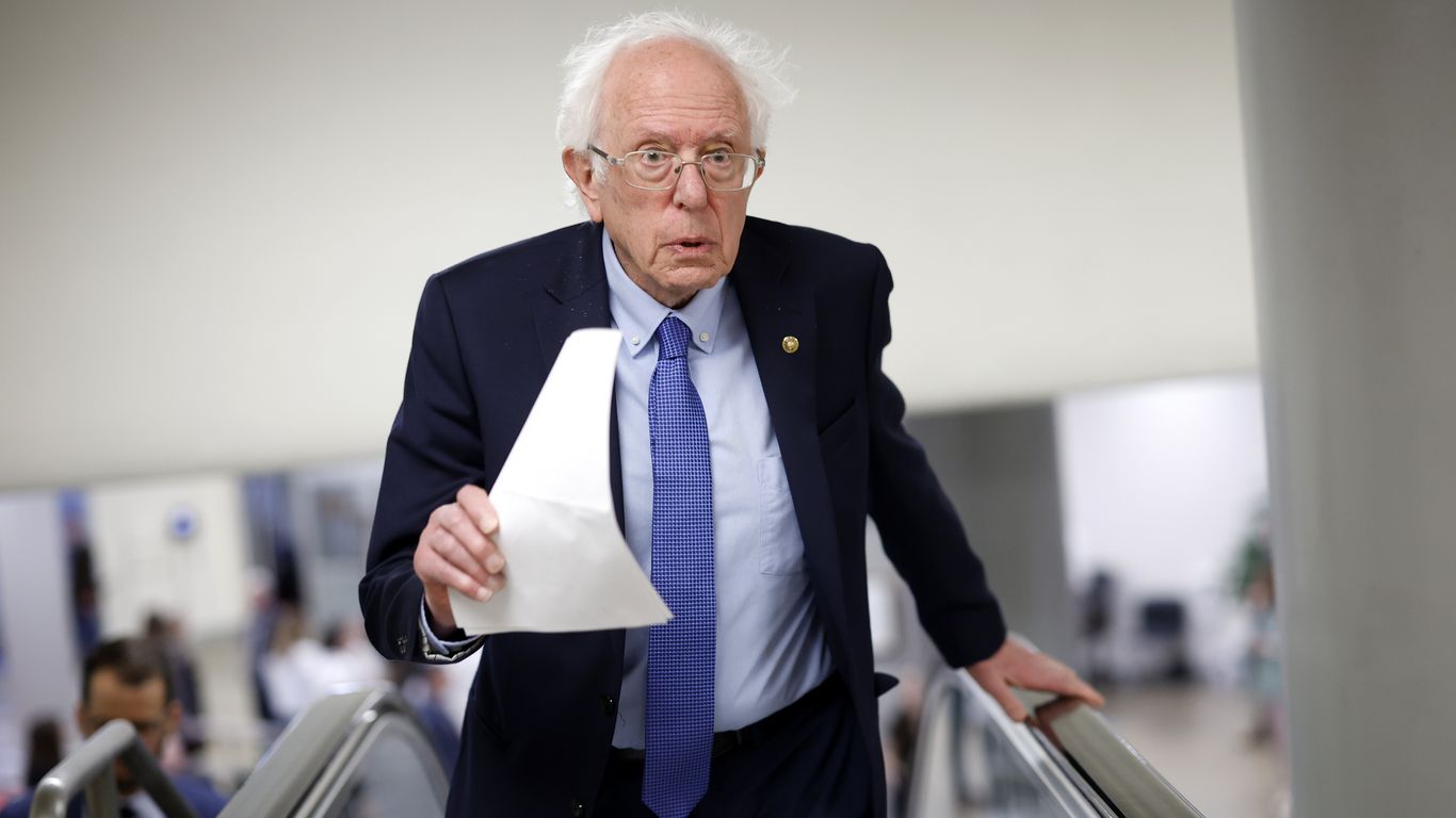 Sanders backs Schumer on dropping filibuster for abortion rights