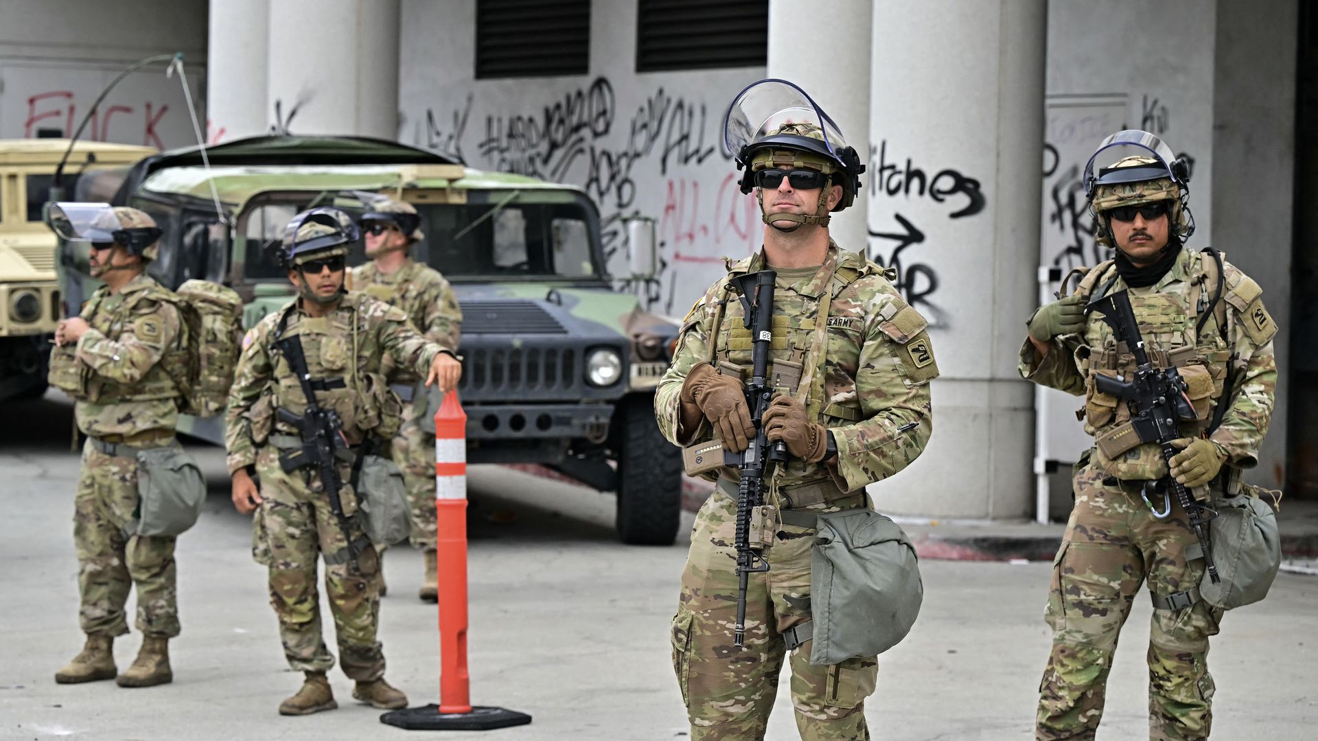National Guard can temporarily detain LA protesters: DHS