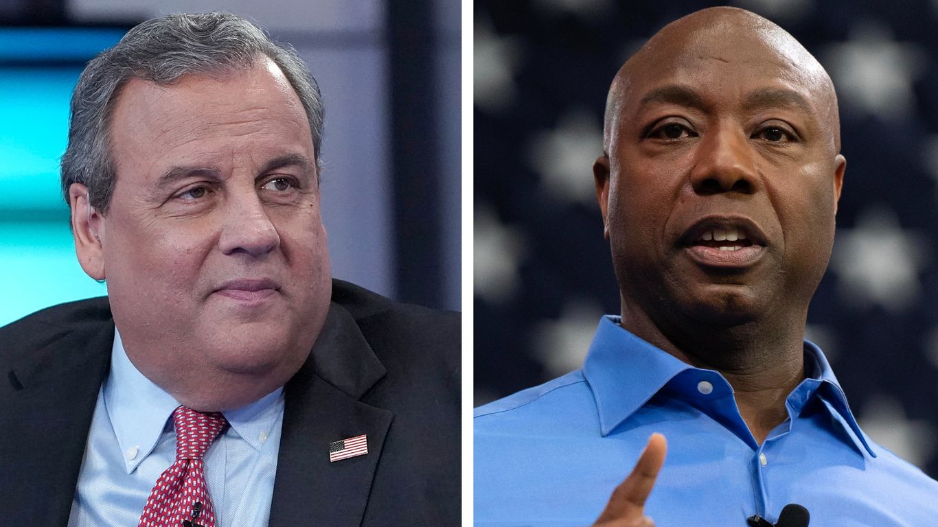 Chris Christie, Tim Scott hit donor threshold for GOP debate stage