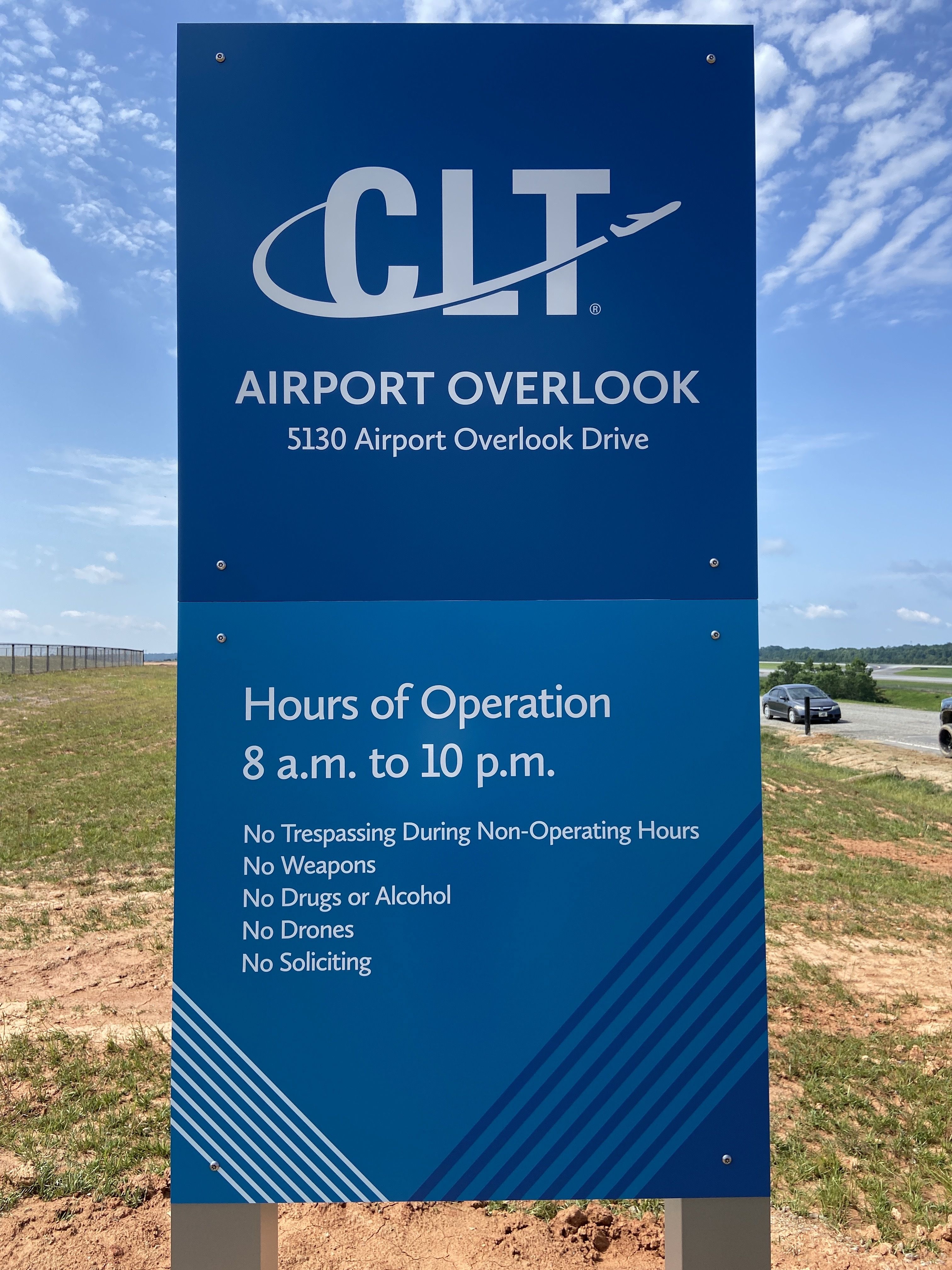 See Charlotte's new $8M airport overlook - Axios Charlotte
