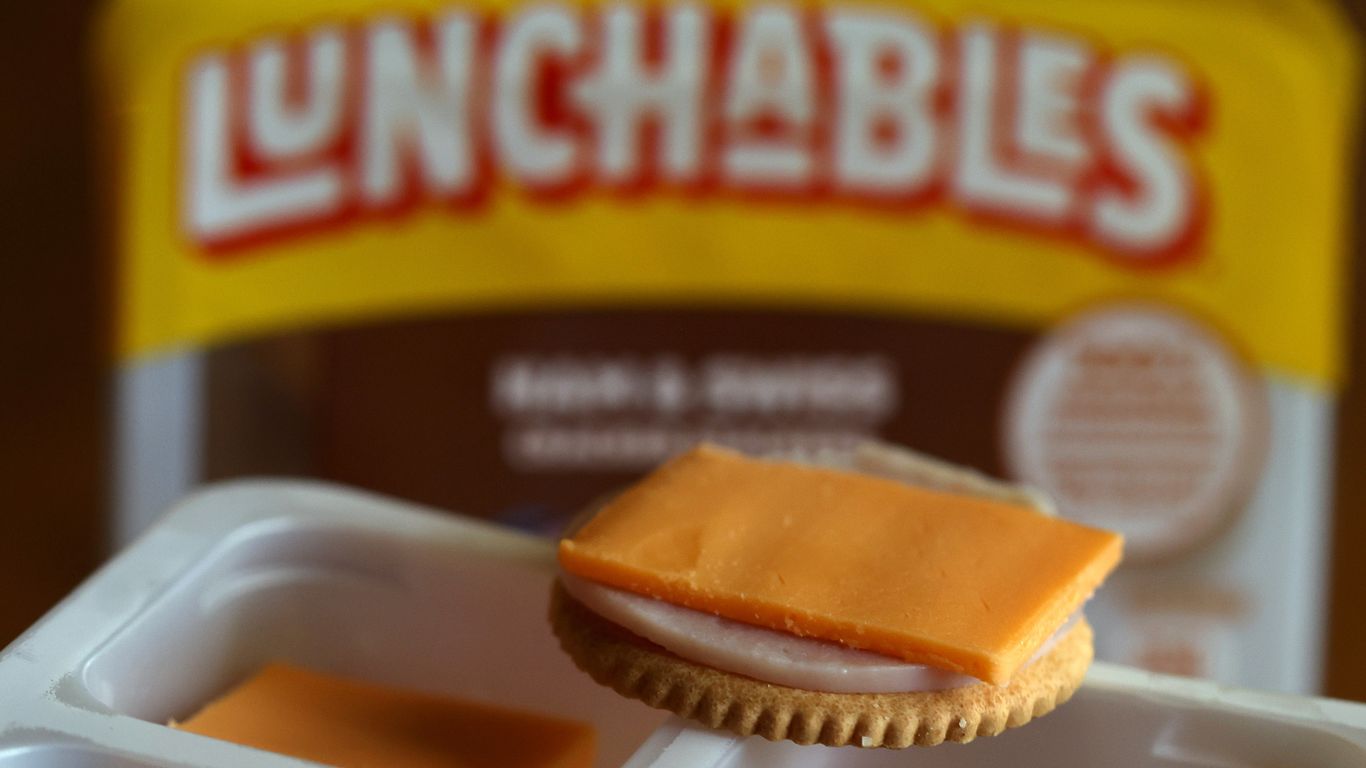 Kraft Heinz pulls Lunchables from school meals program