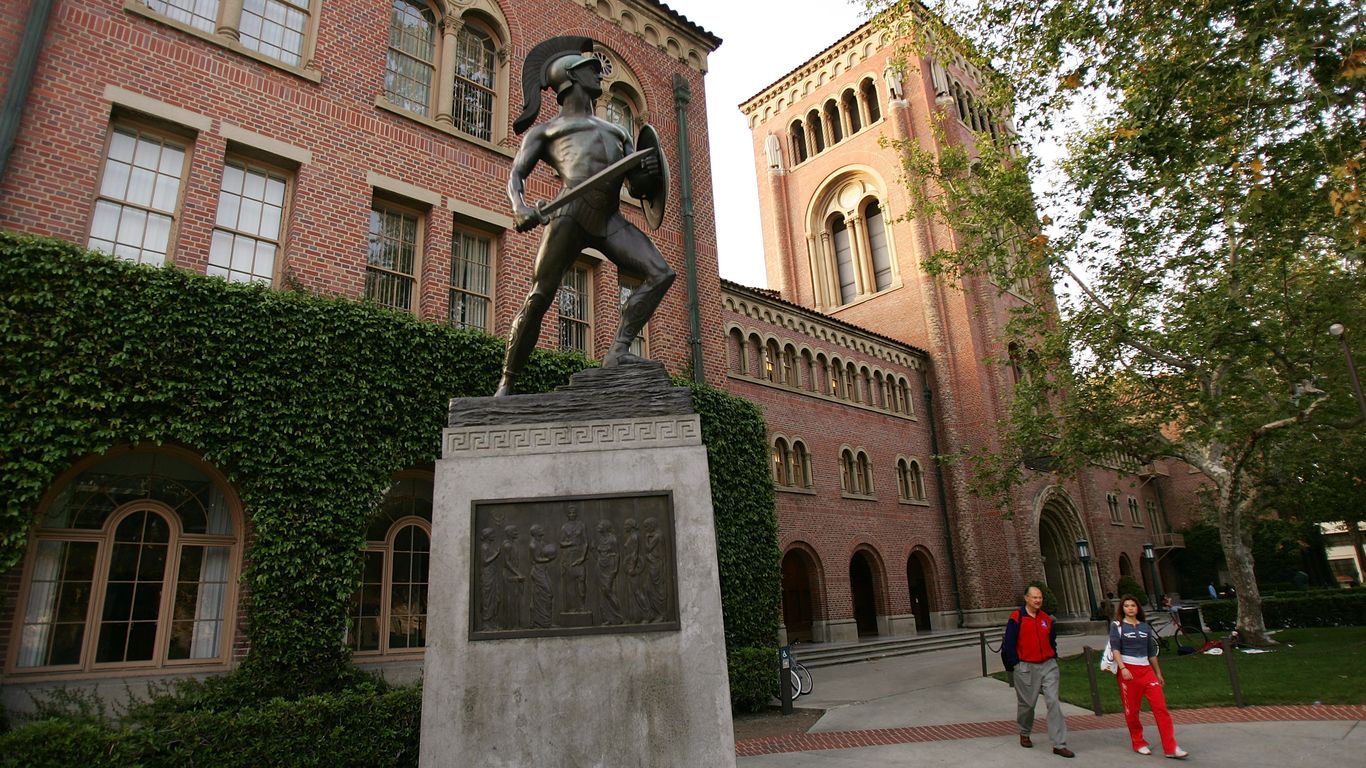 USC suspends registration for students linked to admissions scandal