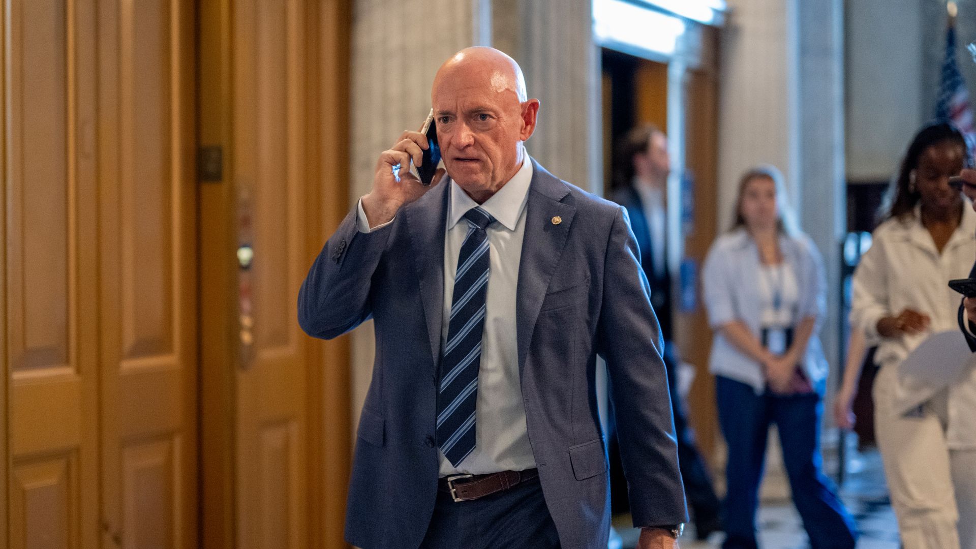 Hegseth goes after Mark Kelly's rank over "seditious" video