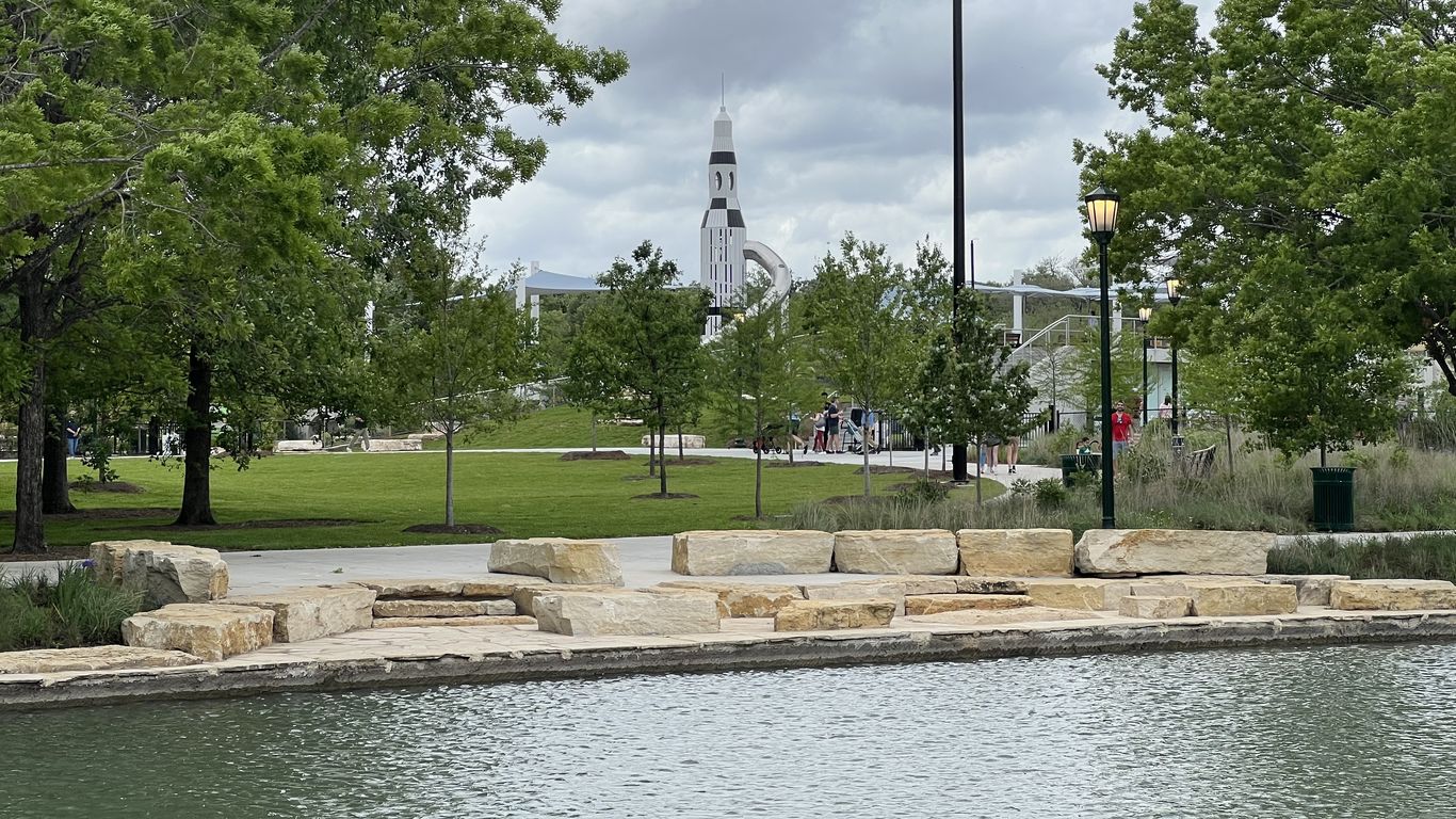 Hermann Park enhancements debut this week - Axios Houston