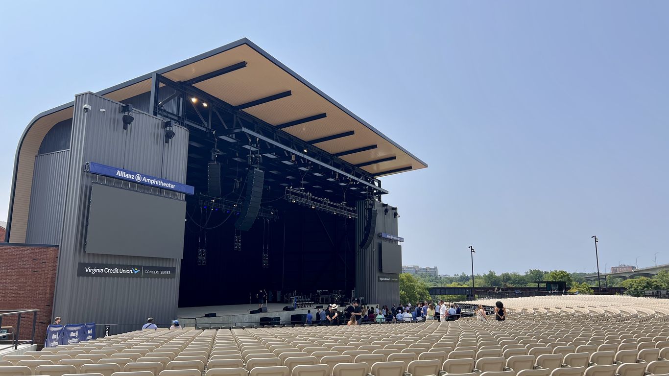 Richmond's Allianz Amphitheater: What to know before you go - Axios ...