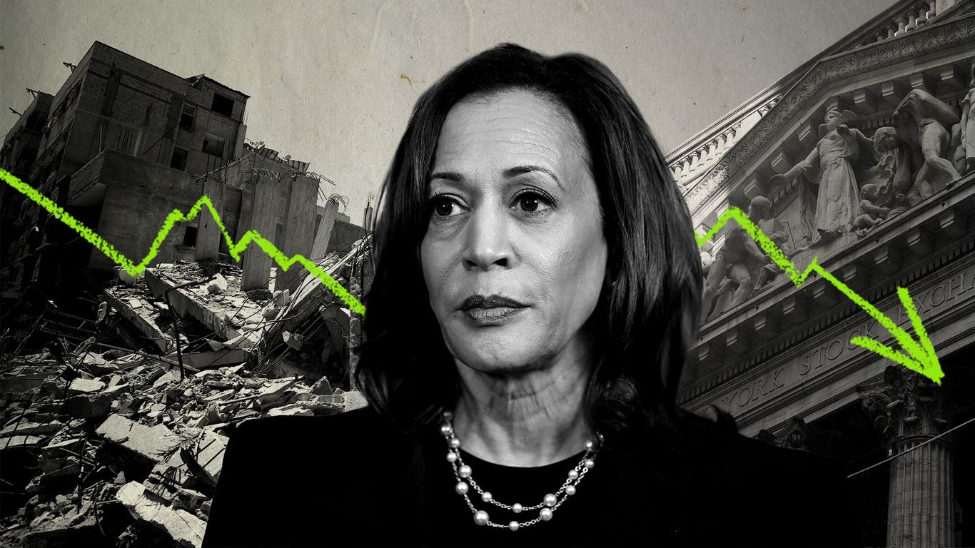 War and recession fears test Harris campaign's momentum