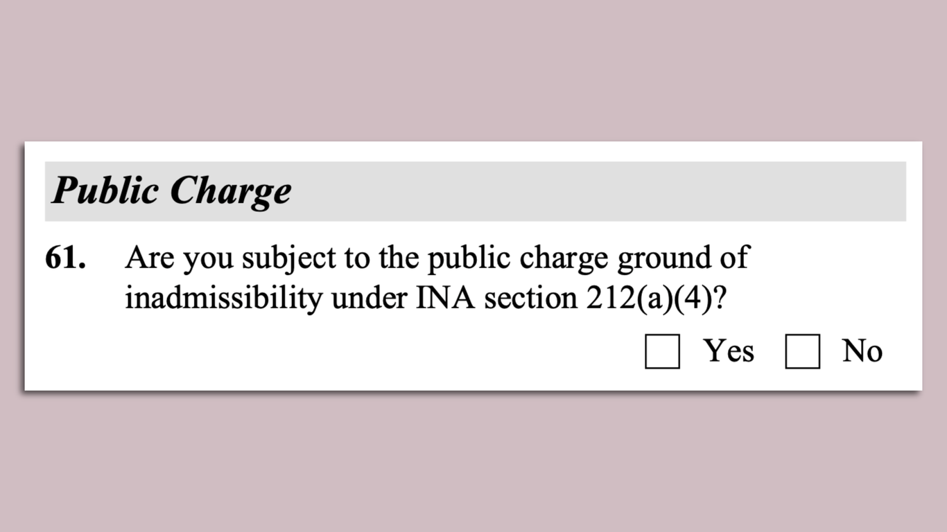 U.S. green card: What is a public charge