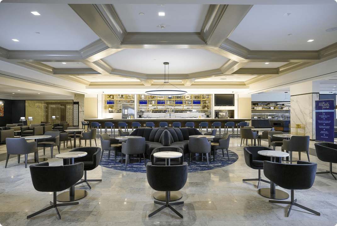 D.C. airport lounges: What you can eat, drink and do during a layover ...