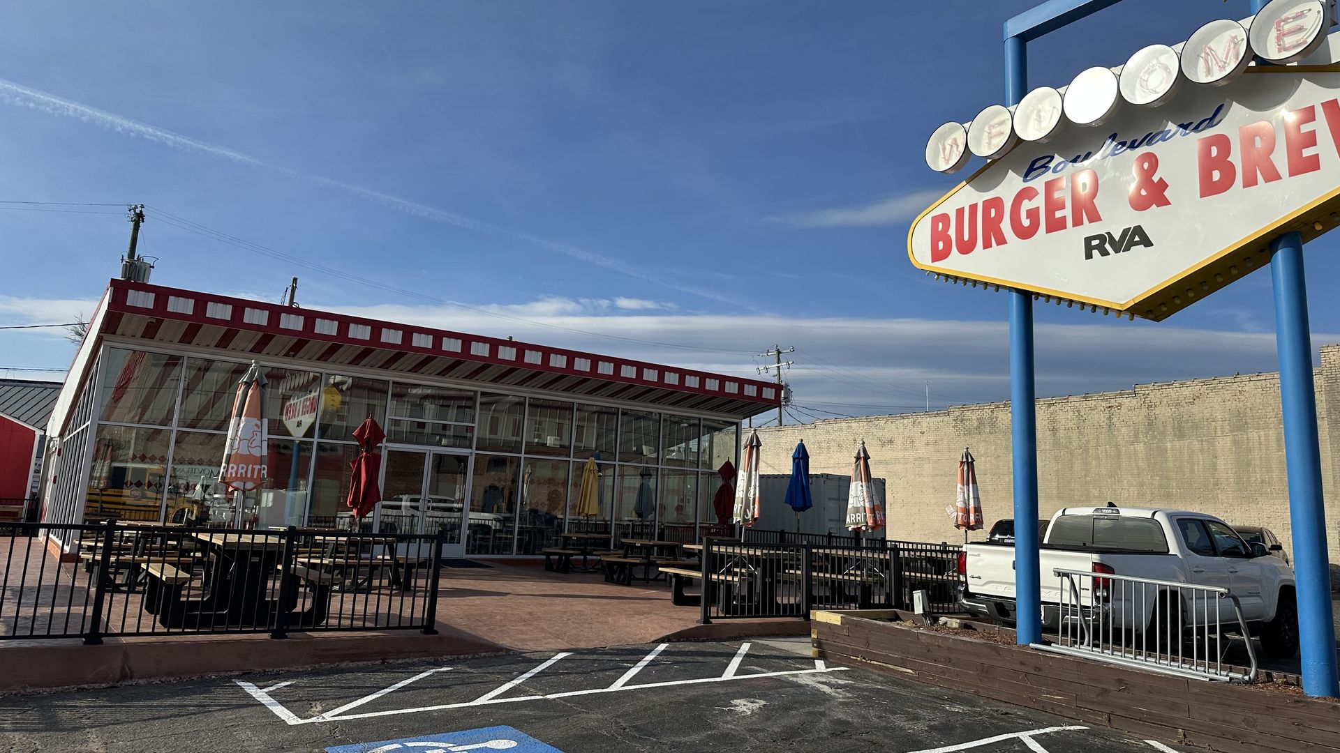 Boulevard Burger & Brew in Richmond reopened, with a milkshake takeout ...