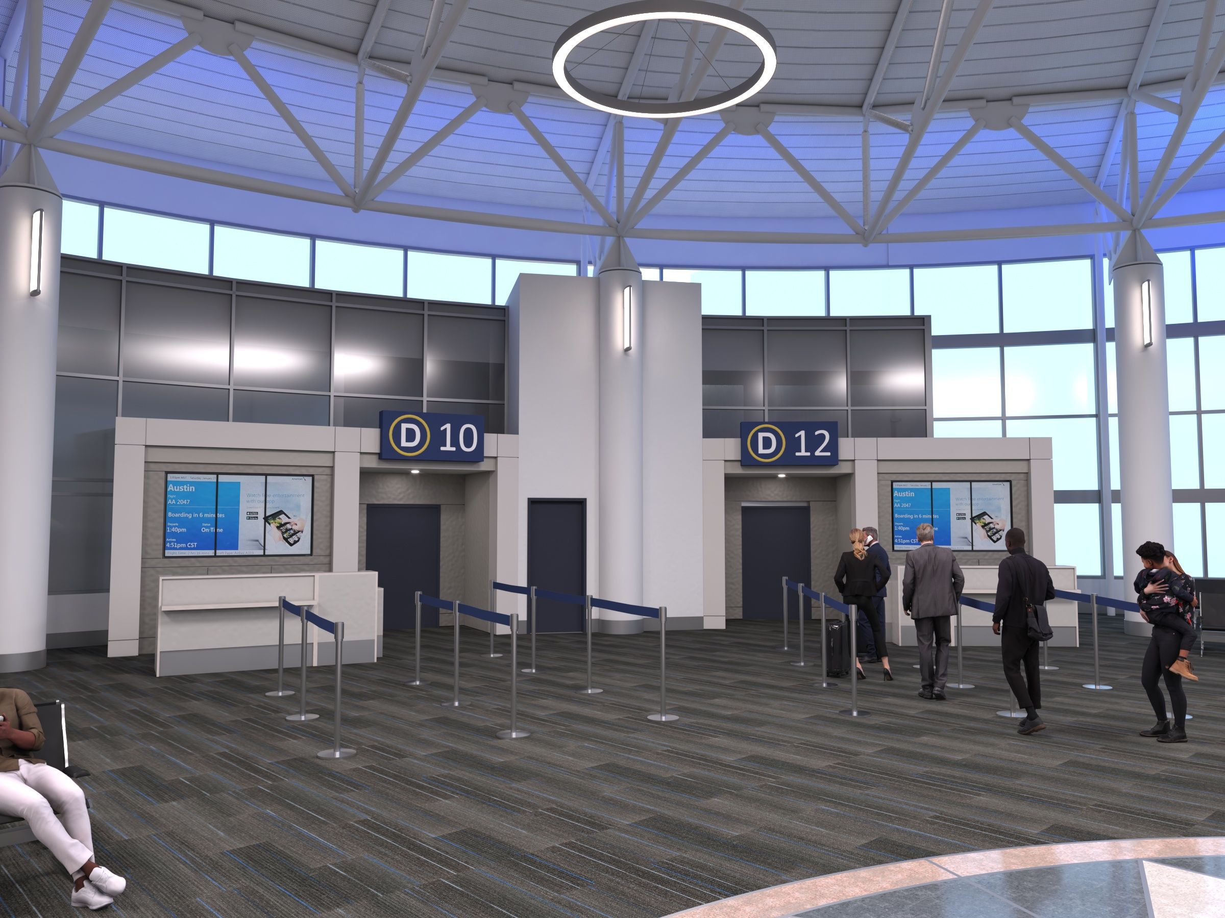 Renovations to start in January on Concourse D at Charlotte's airport ...