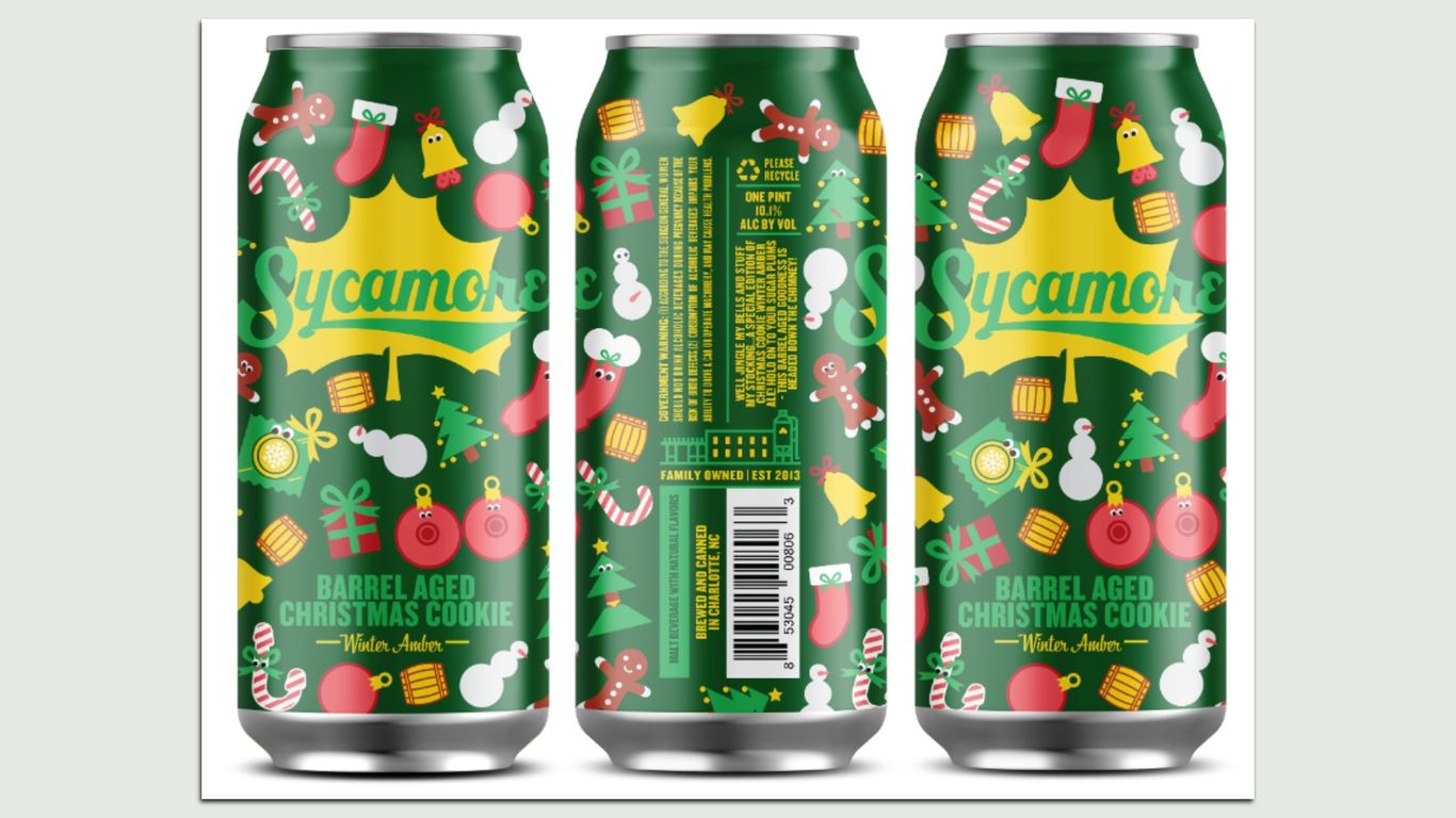 Sycamore brings back its NSFW Christmas Cookie cans - Axios Charlotte