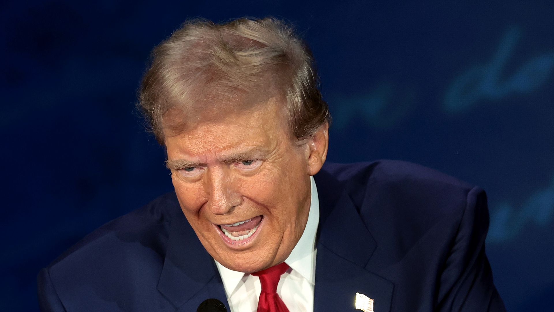 Trump at debate makes baseless claim about immigrants "eating" pets