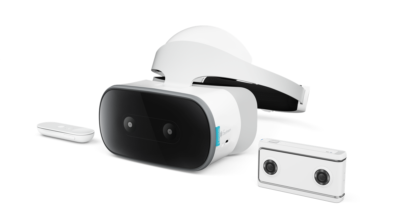 Google debuts standalone VR headset, 180-degree camera