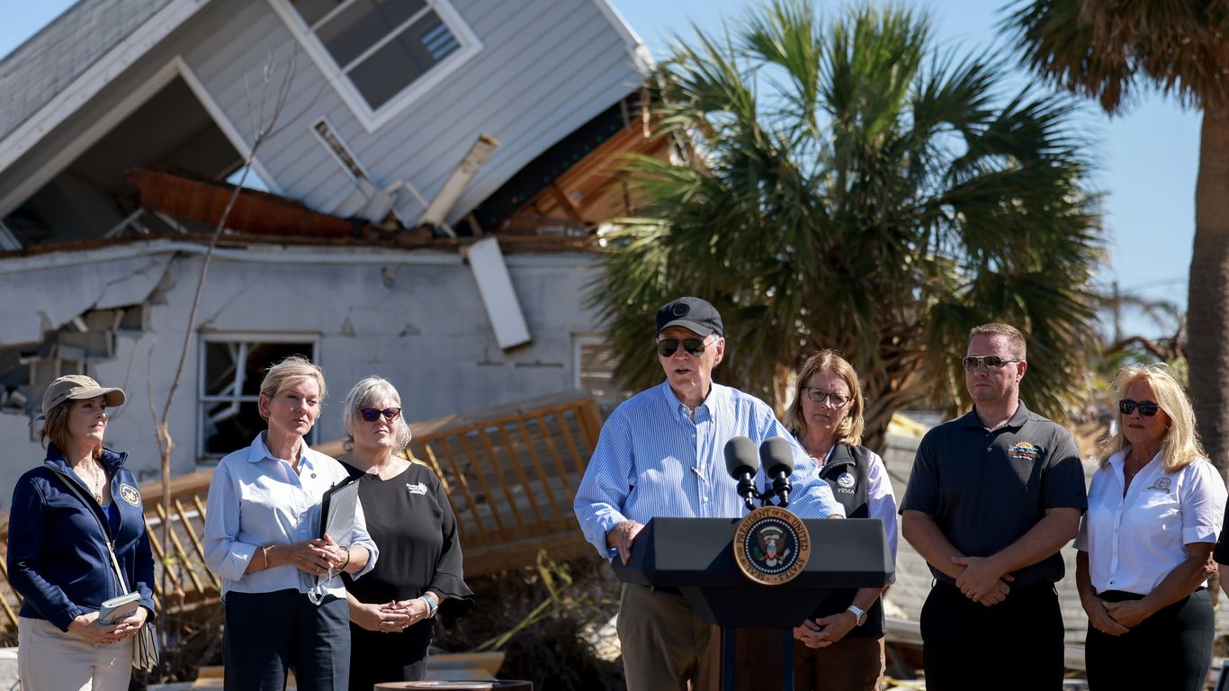 SBA disaster loan program out of money after hurricanes, Biden says