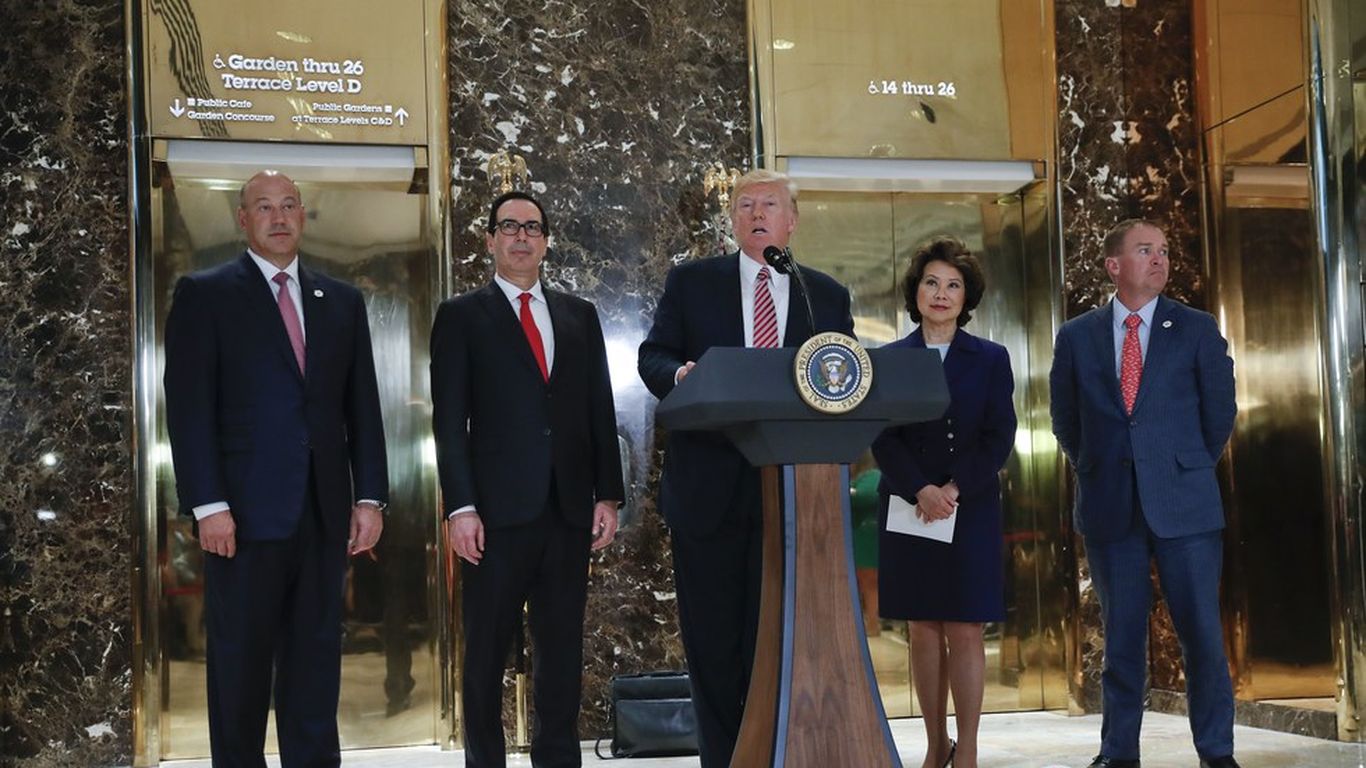 If a top Trump aide leaves, it could 'start a run on the bank'
