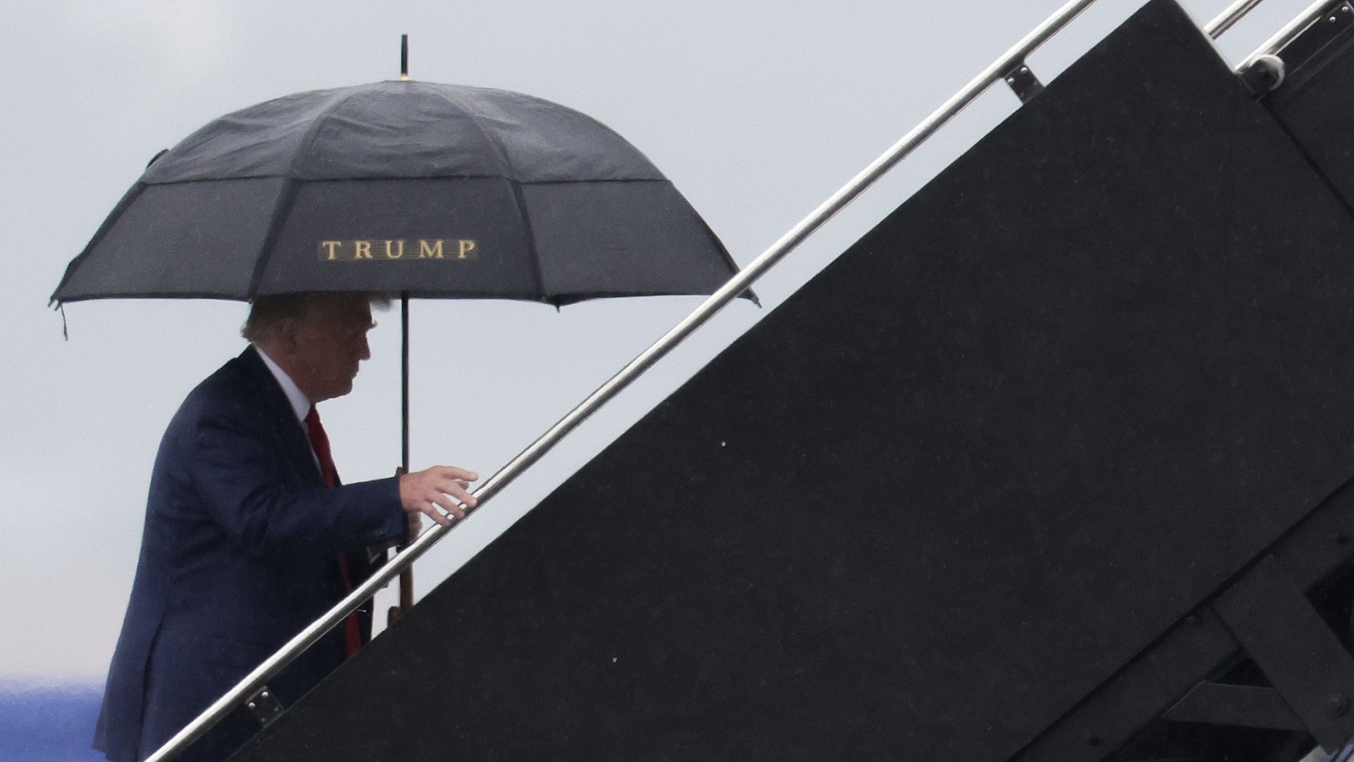 Rainy arraignment day in D.C. symbolizes more serious threat Trump faces