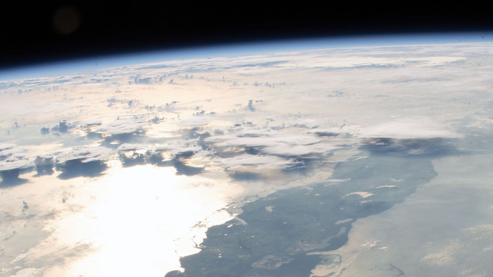 Tracking planes from orbit