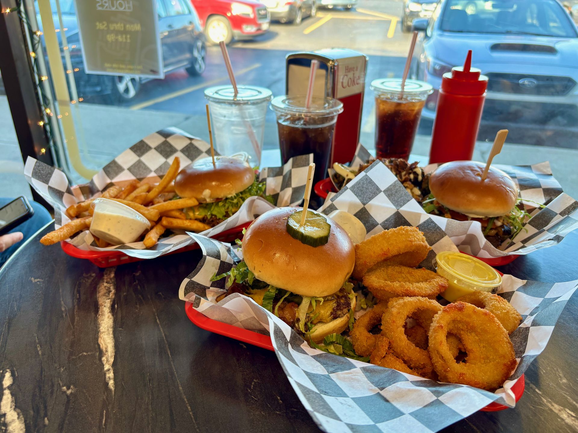 We tried the smash trend-inspired burgers at Stacked Burger Co. in ...