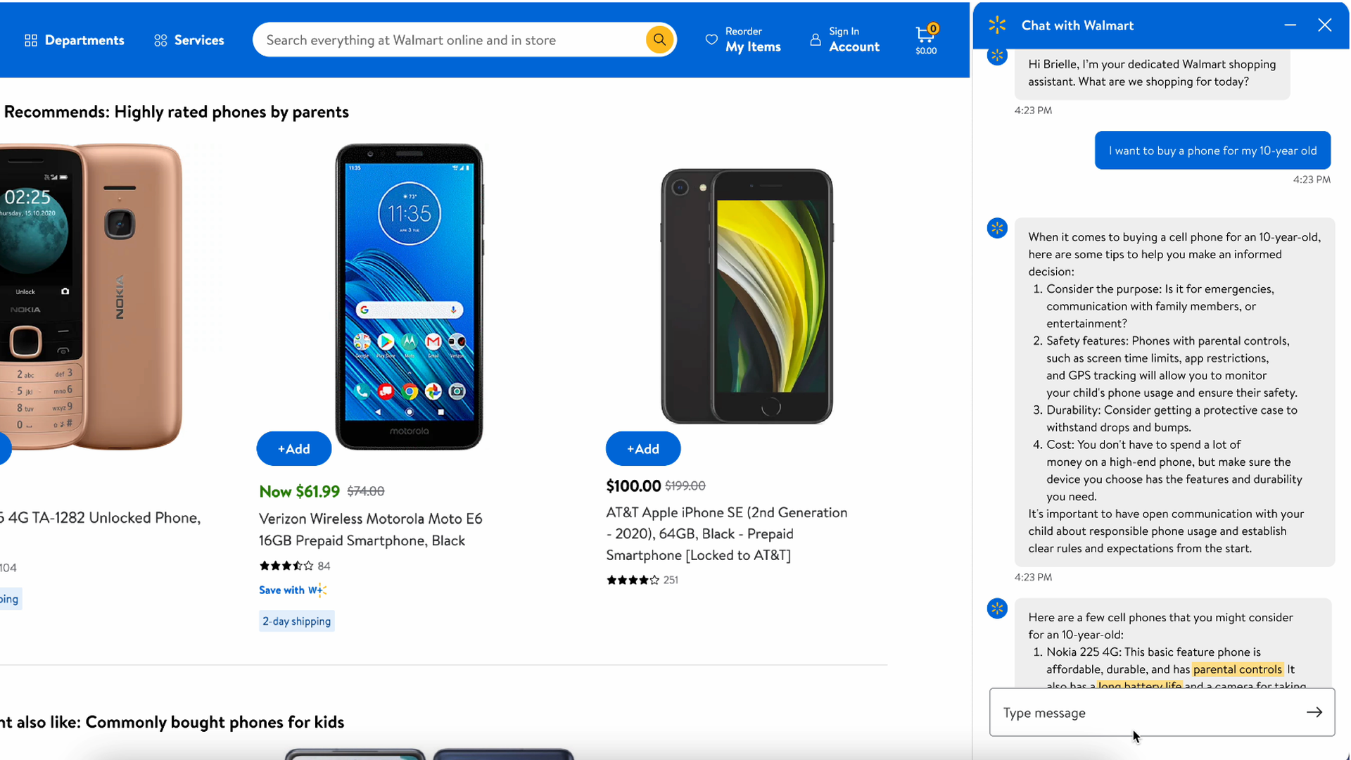 Walmart taps generative AI