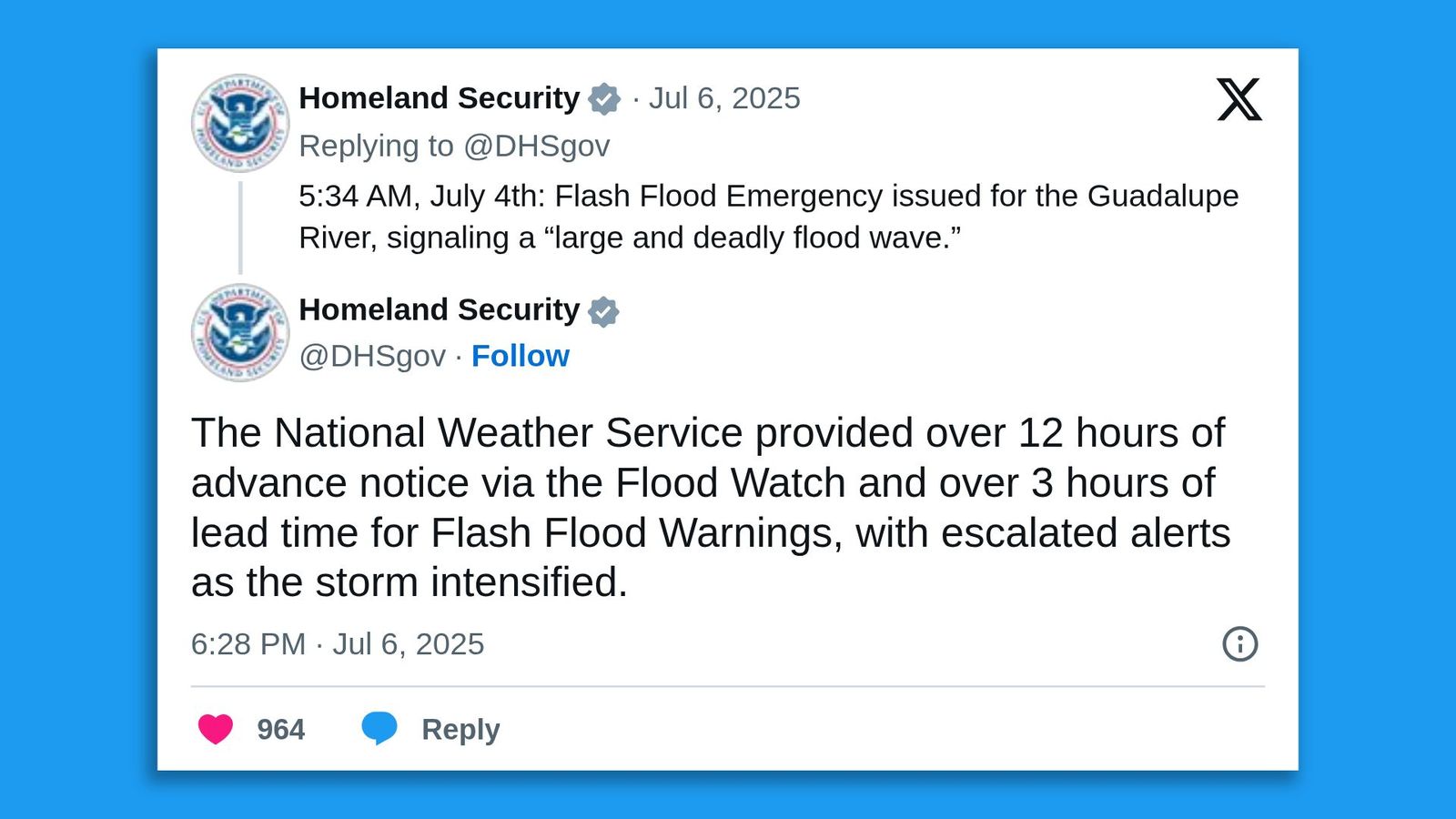 Trump defends NWS' Texas flood warnings amid funding cuts scrutiny