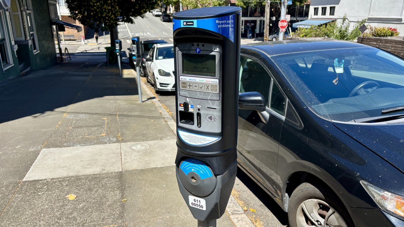 PayByPhone no longer works for San Francisco parking meters - Axios San ...