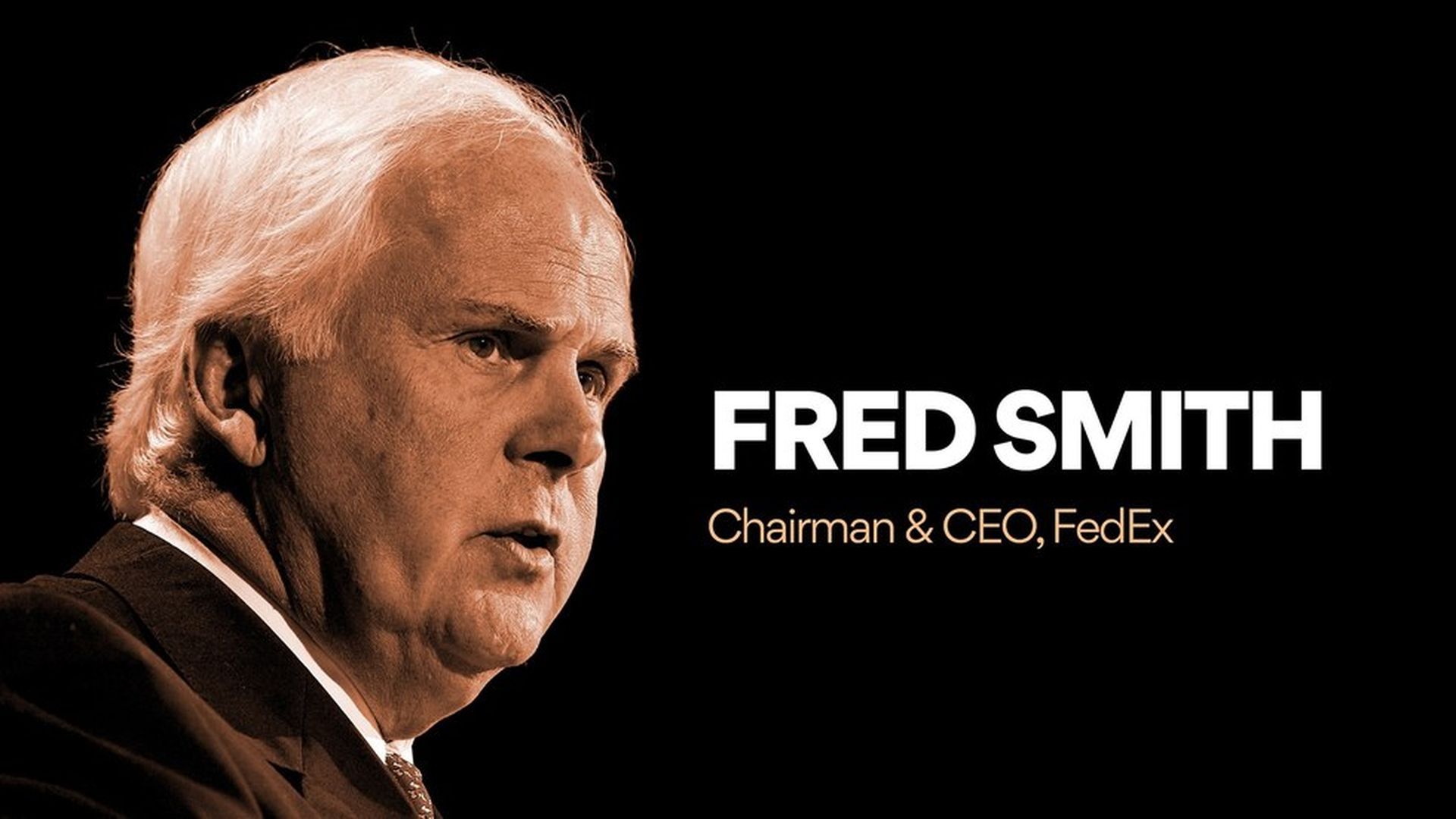 FedEx CEO talks infrastructure, trade and Marlon Brando