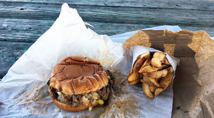 Trust me, go order the $3.50 burger from this seat-less restaurant in ...