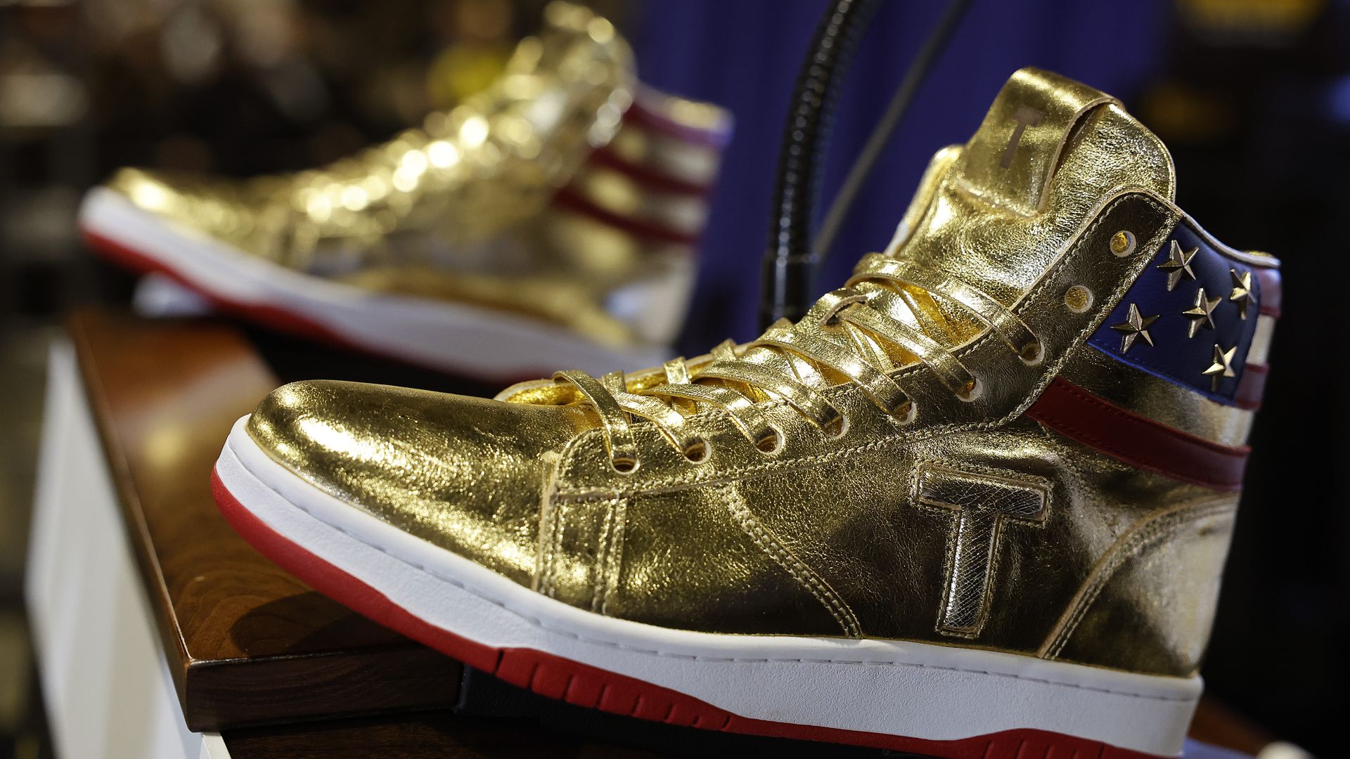 Trump's high-top sneakers sell out hours after launch