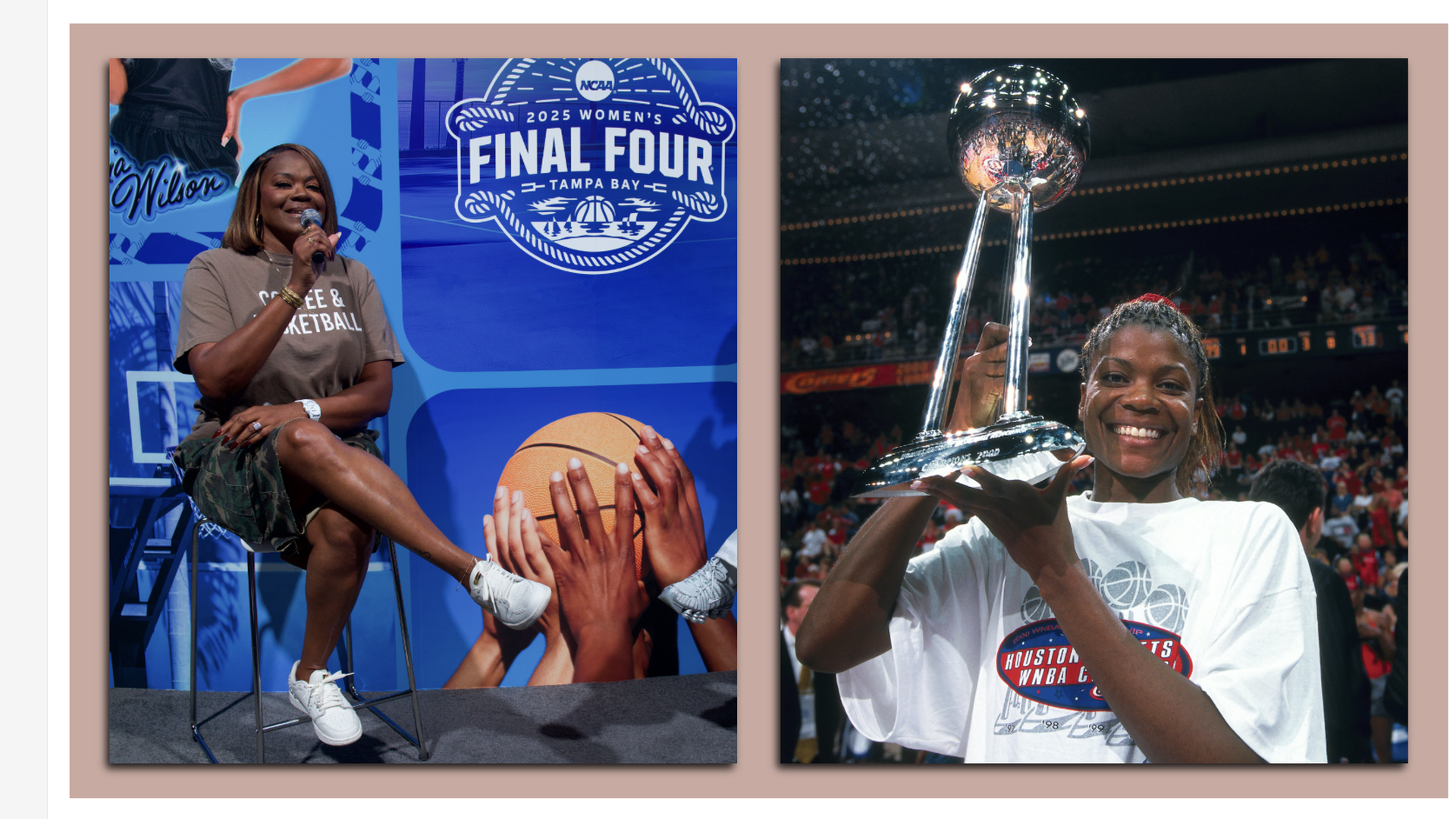 Sheryl Swoopes talks WNBA Draft, Dawn Staley and pay equity