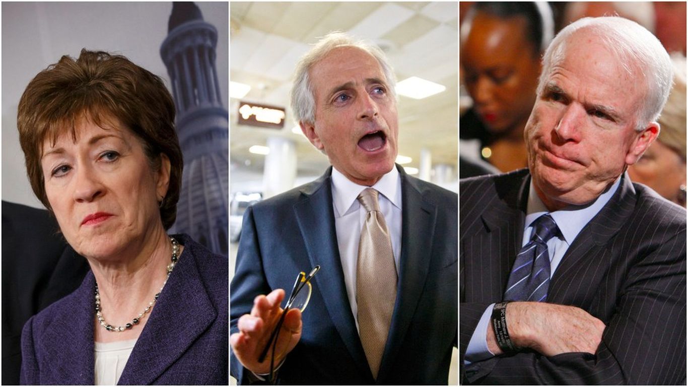 The GOP senators standing up to Trump