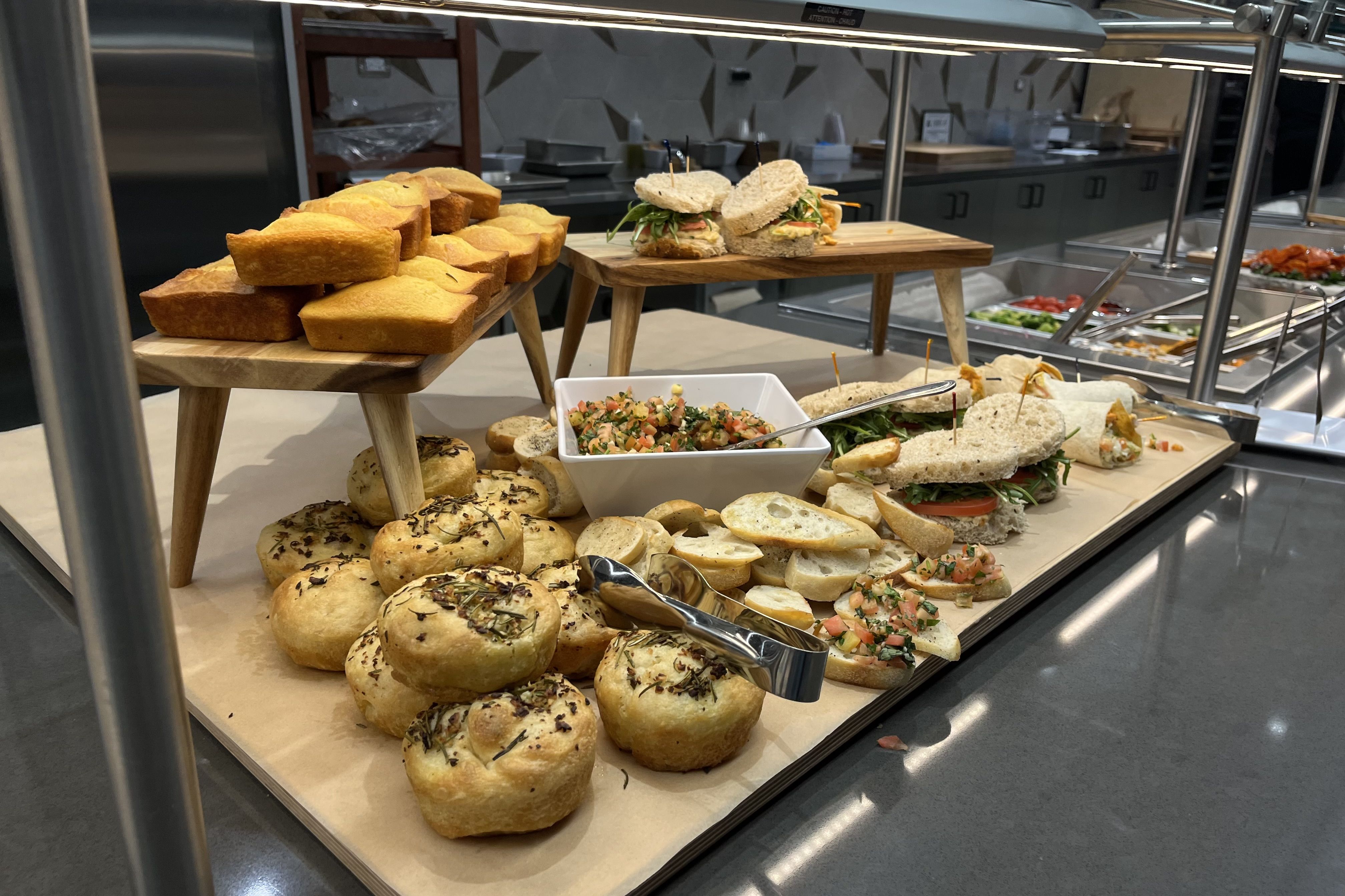 See inside: Wells Fargo's new food hall, employee amenities at ...