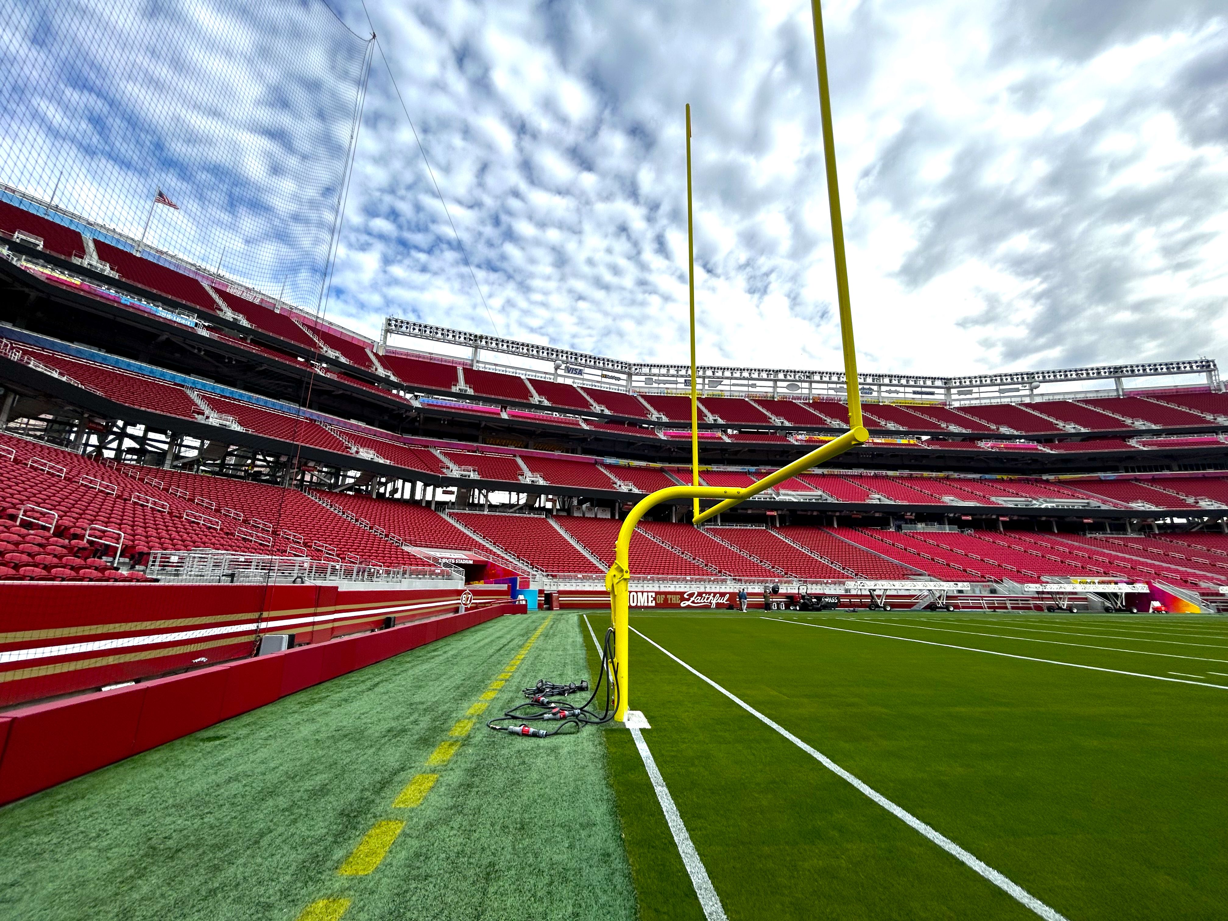 Inside Levi's Stadium's Super Bowl LX makeover - Axios San Francisco