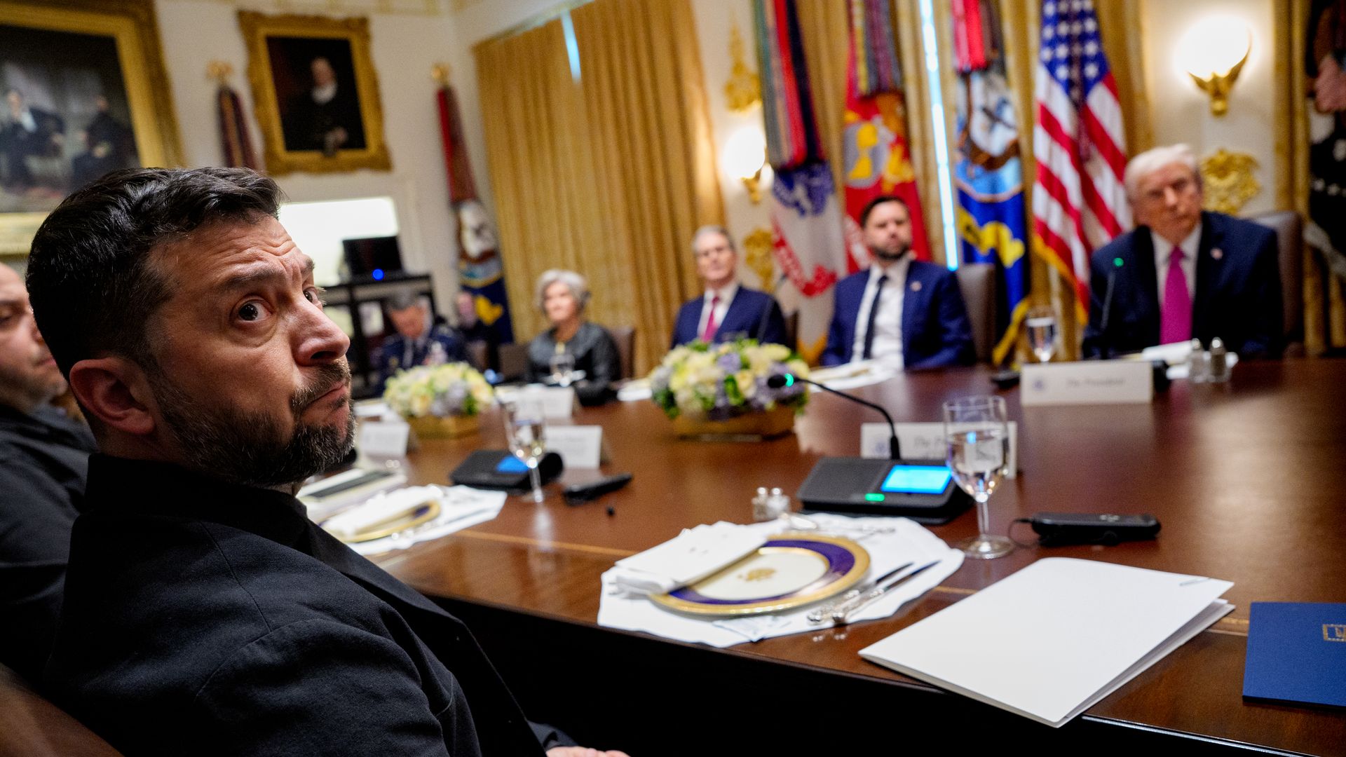 Trump rejects Zelensky on Tomahawk missiles in "tough" meeting