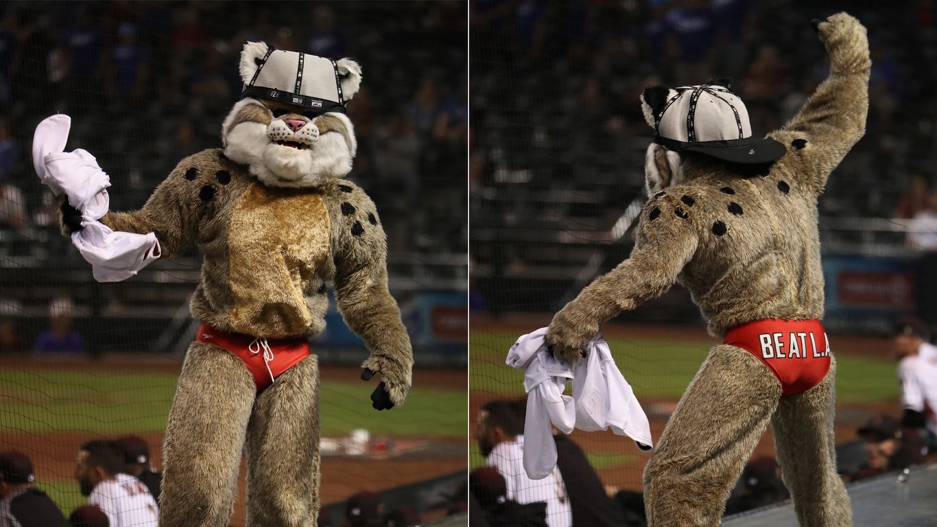 Arizona D-Backs' Baxter crowned MLB's sexiest mascot - Axios Phoenix