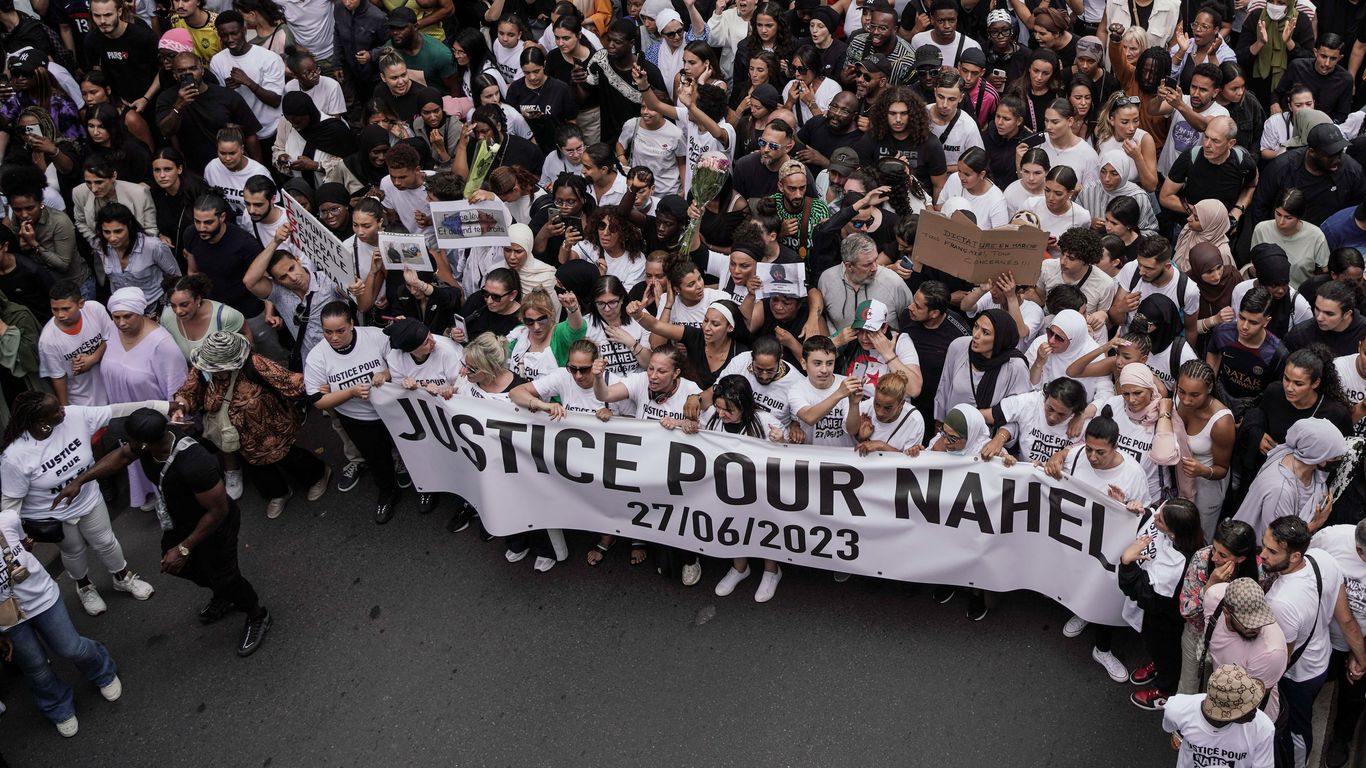 France unrest: Protesters decry racism after teen killed by police